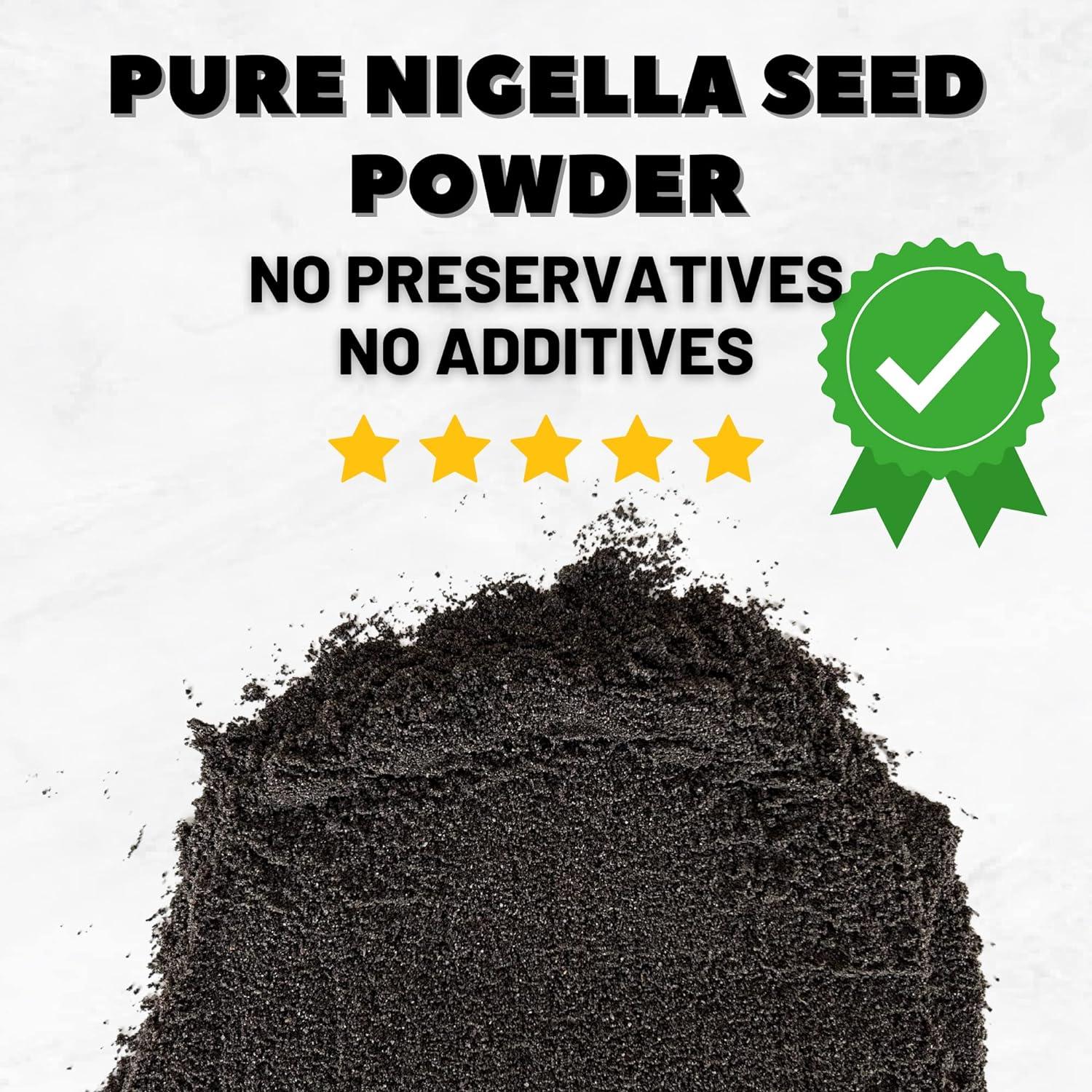 Berrilys Organic Black Cumin Seed Powder 450g - Nigella Sativa Kalonji ...