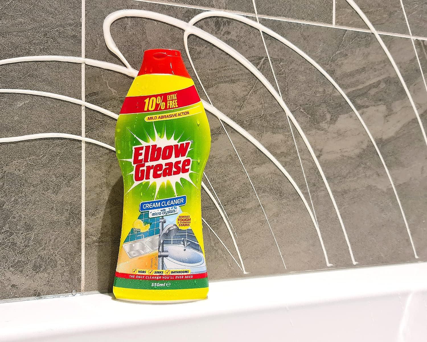 Elbow Grease Cream Cleaner With Micro Crystals For Kitchens And ...