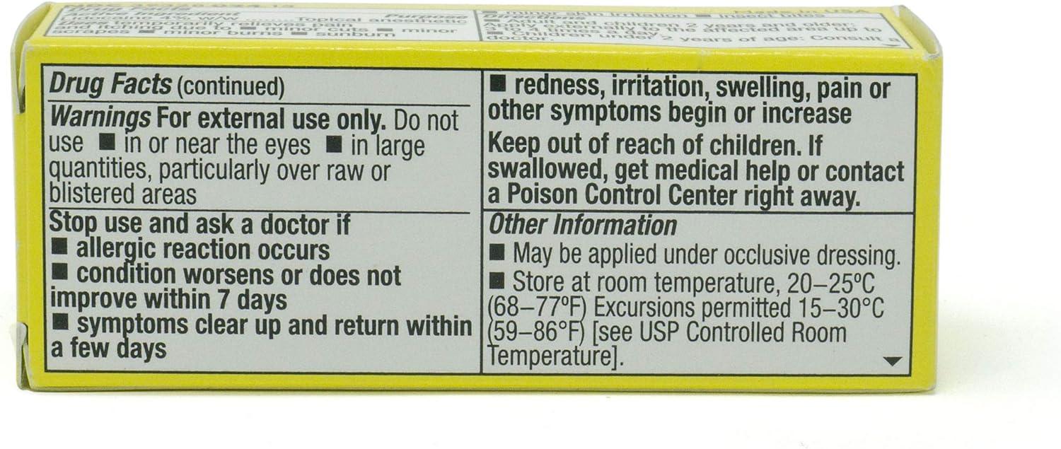 Lidocaine 4% Topical Anesthetic Cream 15g - Fast Pain Relief (Compare ...