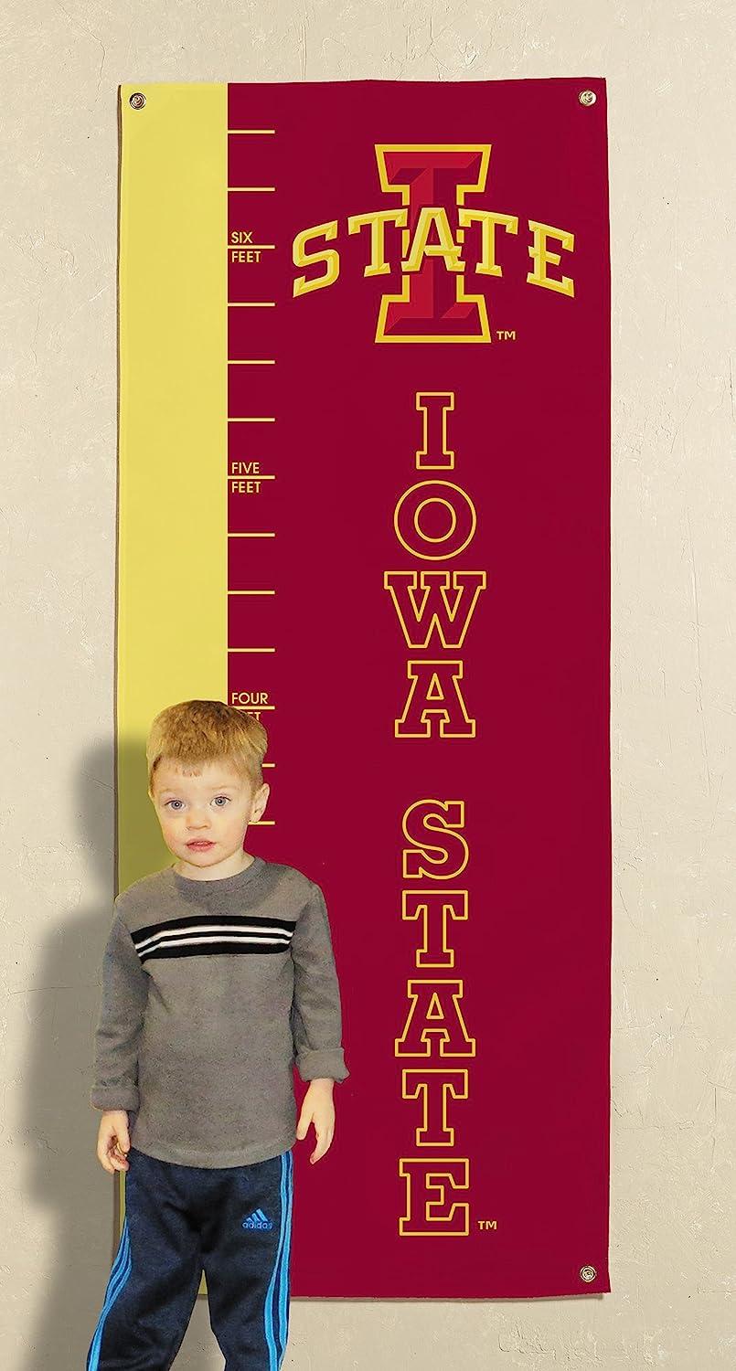 NCAA Iowa State Cyclones Growth Chart Banner - Cardinal | Officially ...