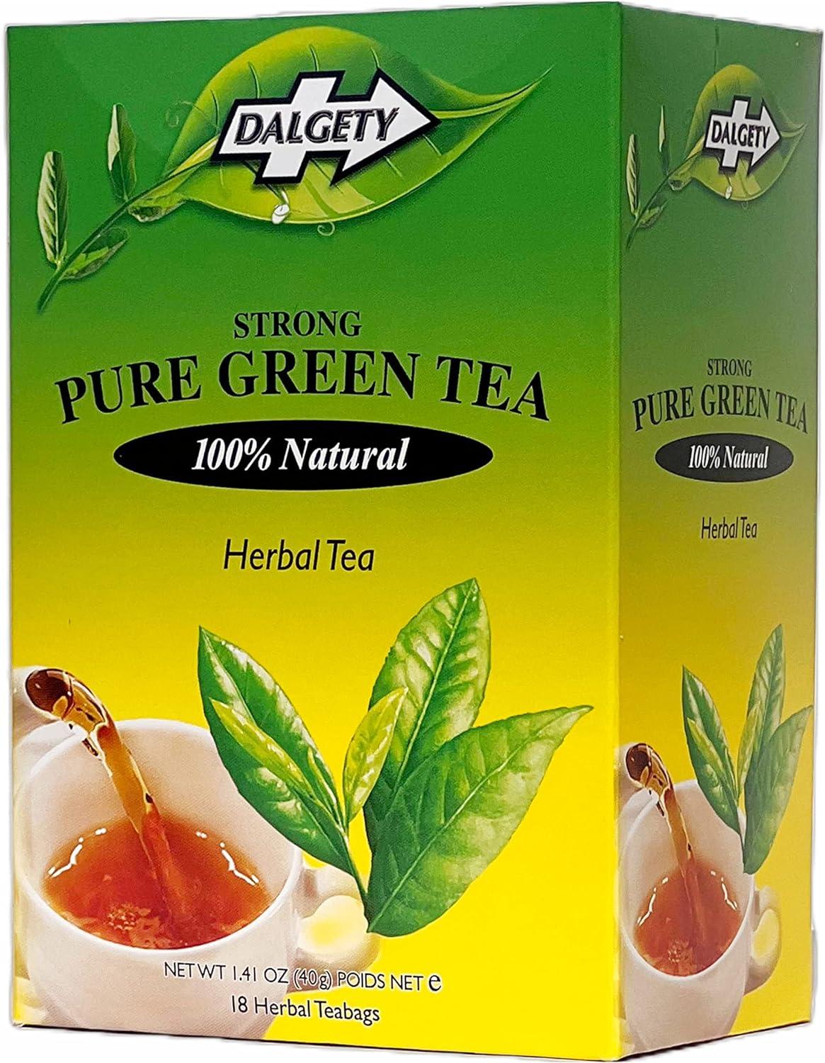 Dalgety Pure Green Herbal Tea 40g Cartons (3 Pack) 100% Natural ...