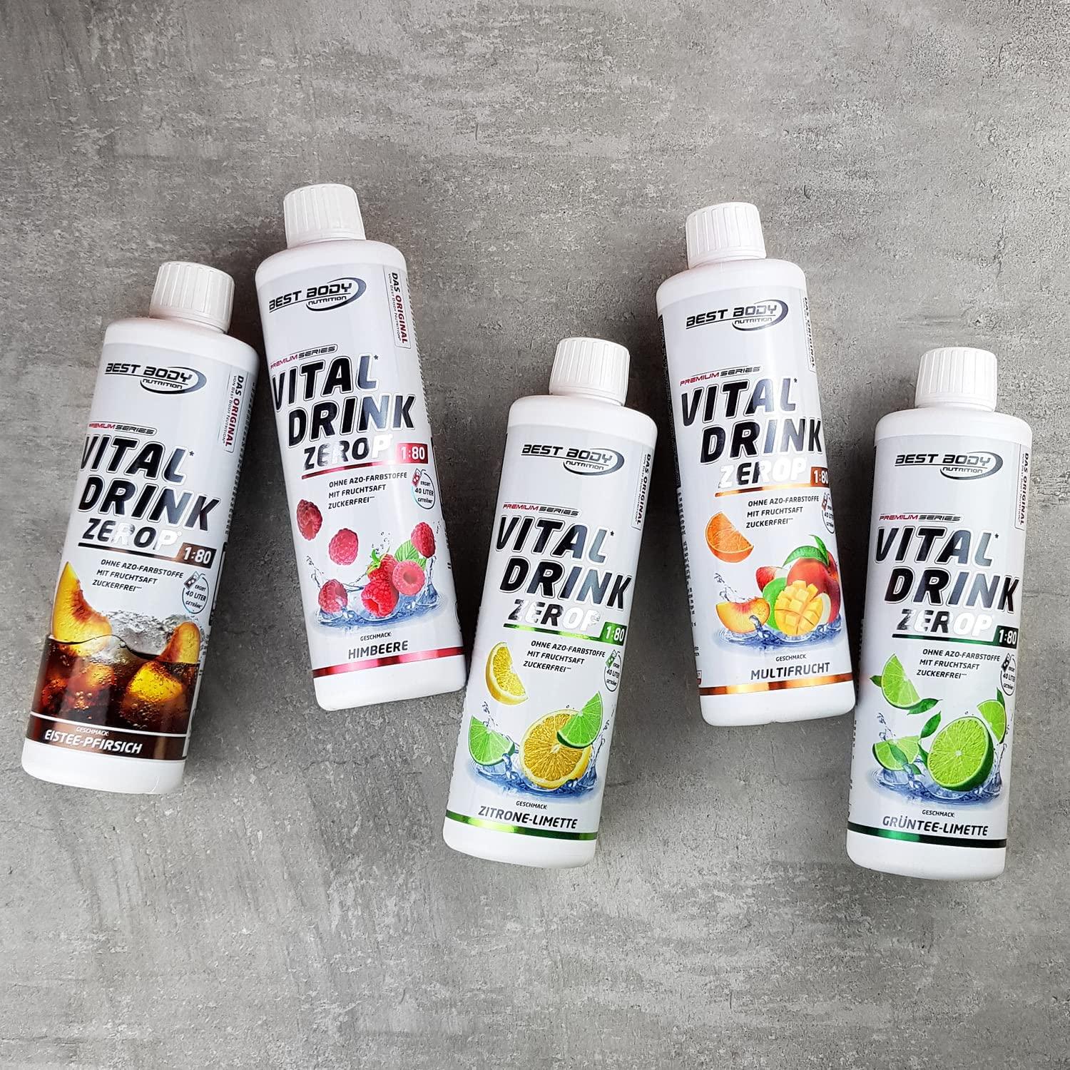 Best Body Nutrition Vital Drink Zerop - Sugar-Free Multi-Fruit Beverage ...