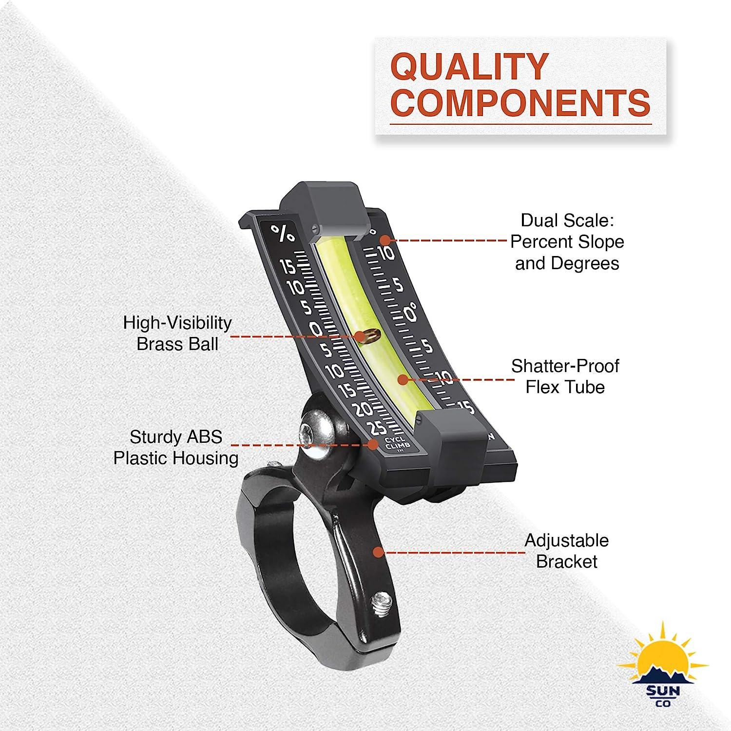 Sun Company CyclClimb - Bike Inclinometer for Handlebars | Trail ...
