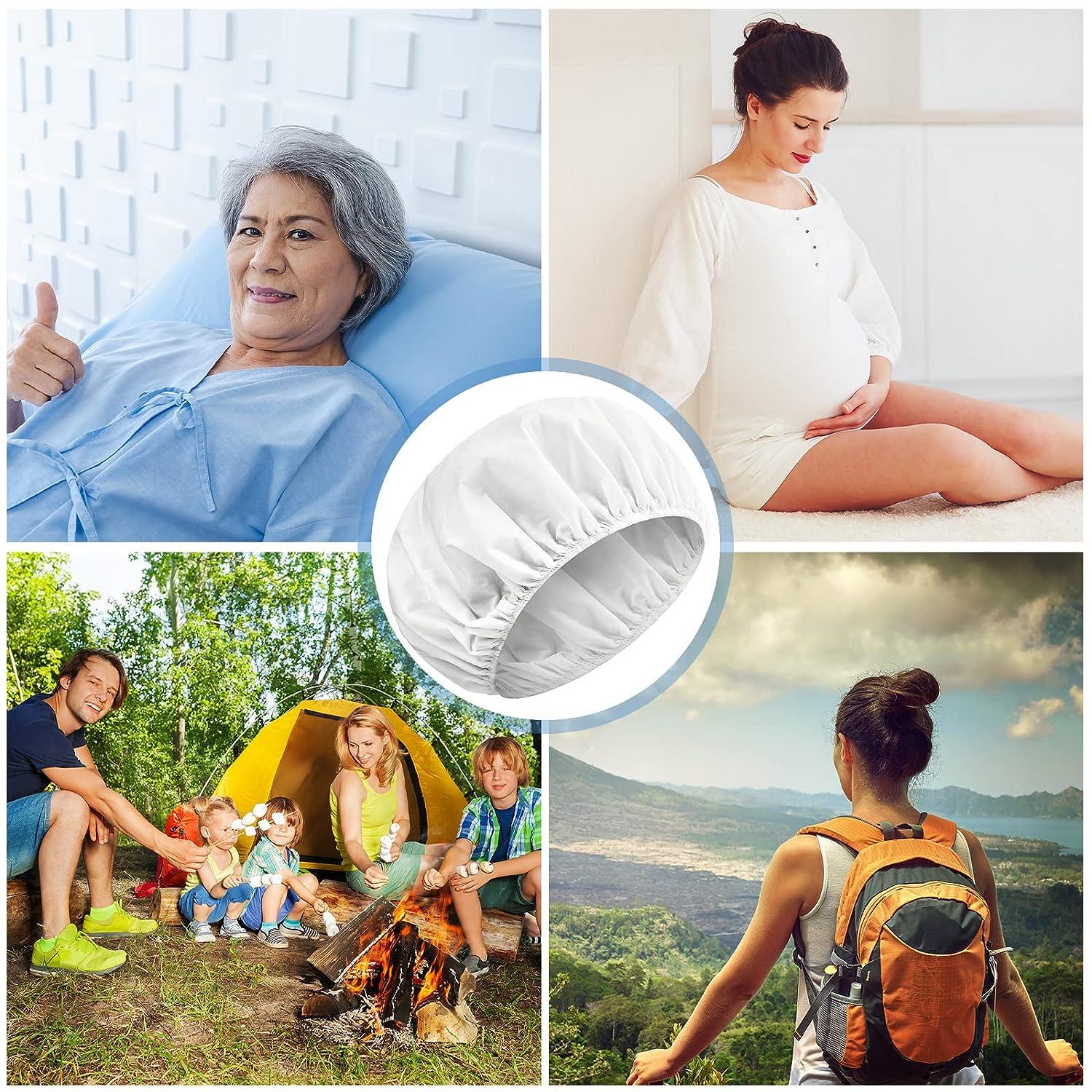 15 Pcs Waterless Shampoo Caps for Women | Rinse Free & Microwaveable ...