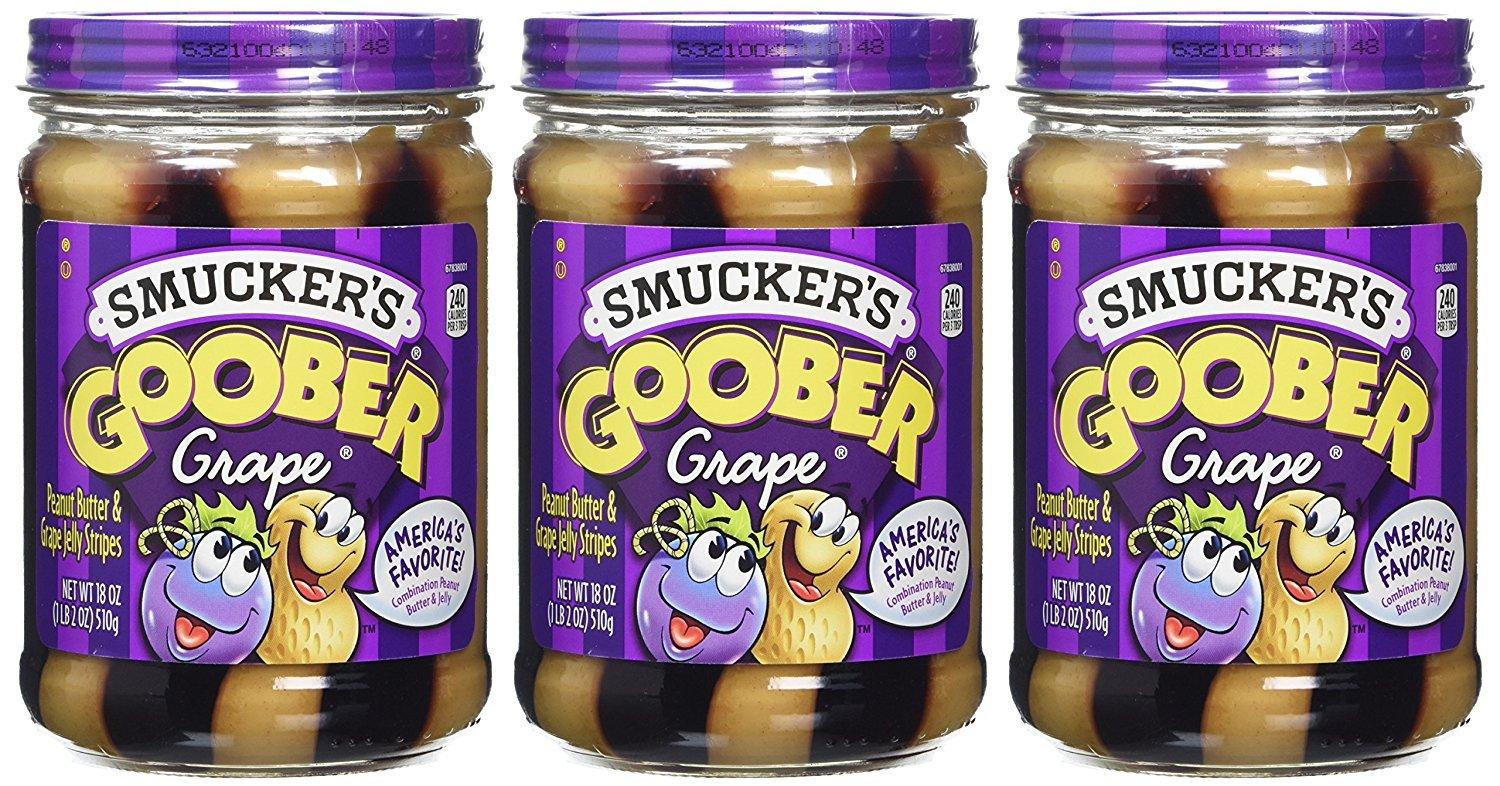 Smucker's Goober Grape Spread 510g - Pack of 3 | Buy Internationally ...
