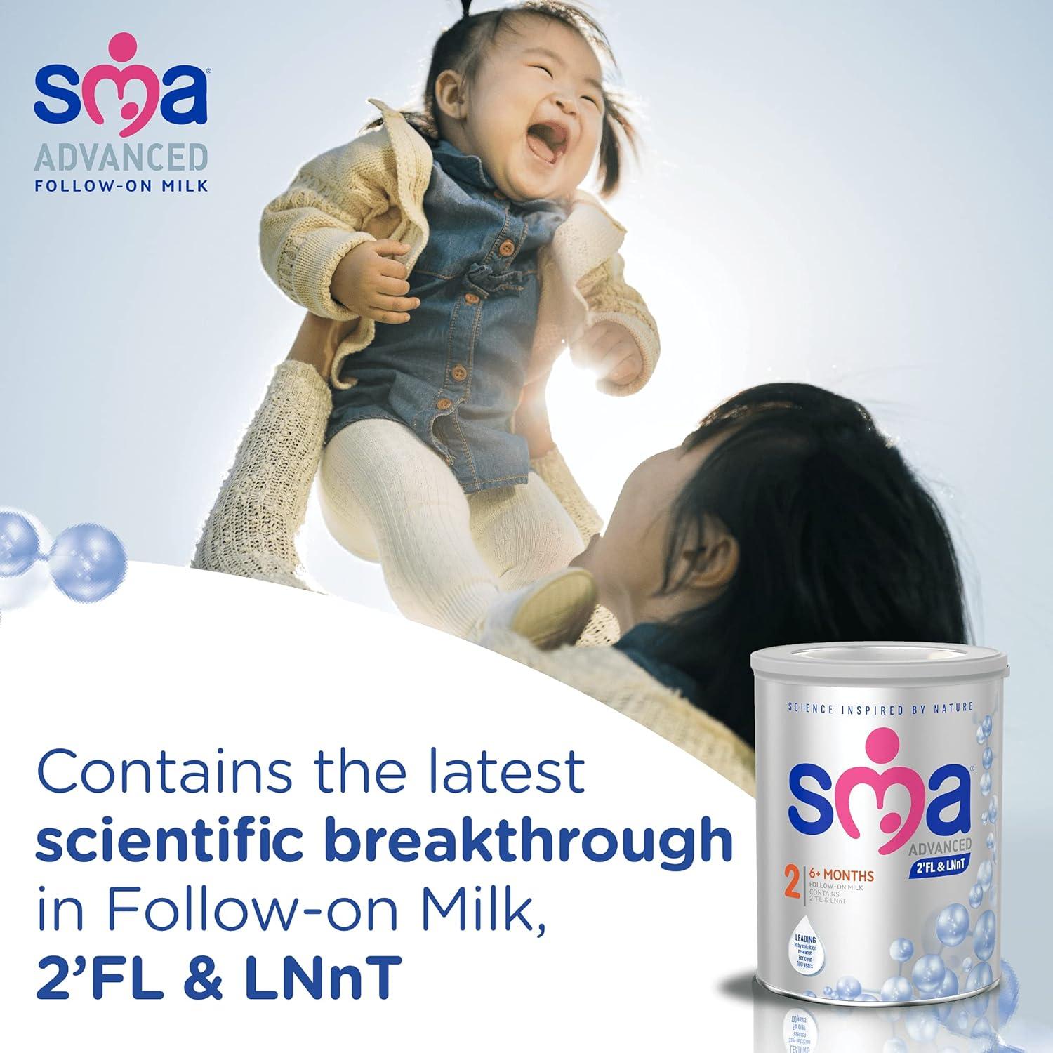 SMA Advanced 2 Follow On Baby Milk Powder Formula 800g | 6-12 Months ...