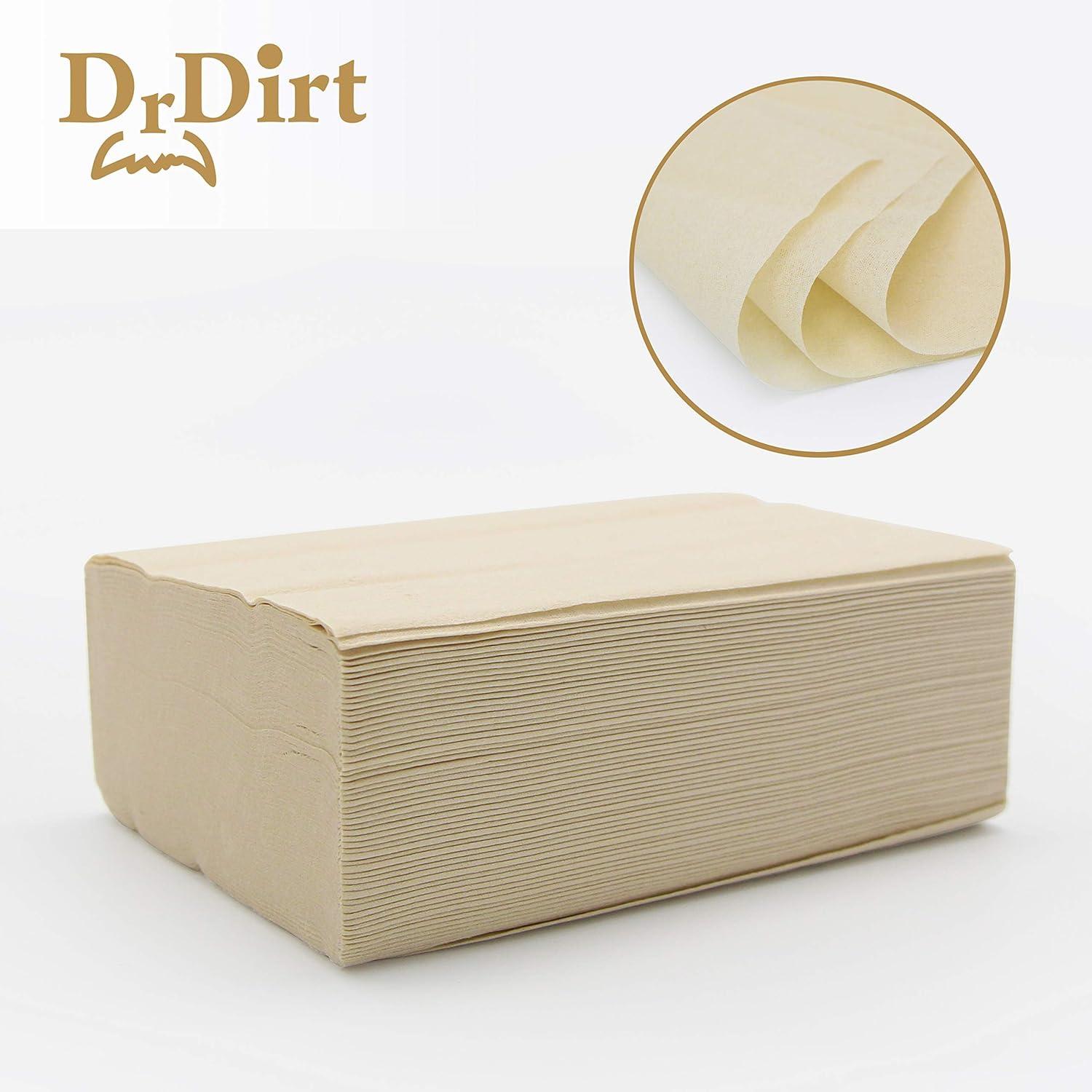 DrDirt Bamboo Facial Tissues Bulk Refill Pack | 3 Ply 110 Count 36 ...