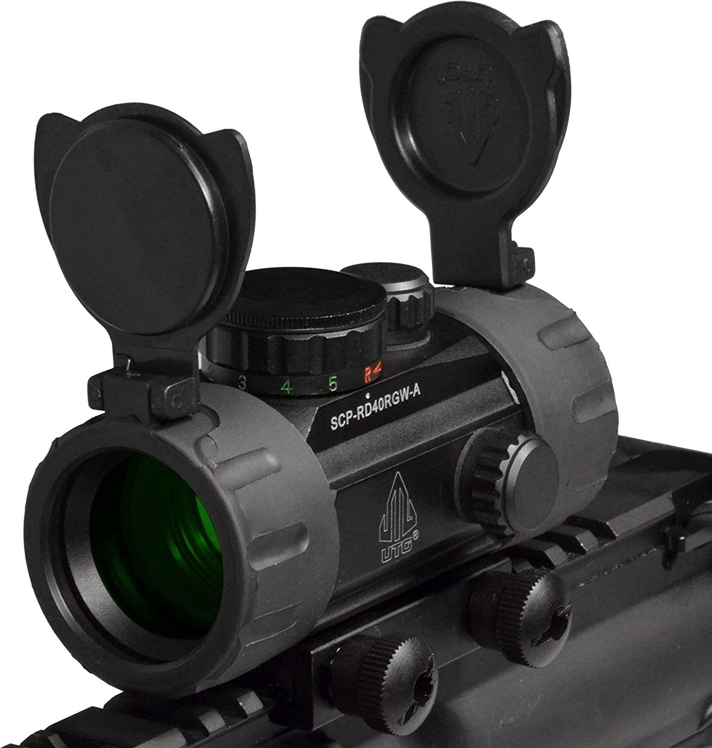 UTG 3.8 ITA Red/Green CQB Dot Sight with Integral Mount - Black | Buy Now with Express ...