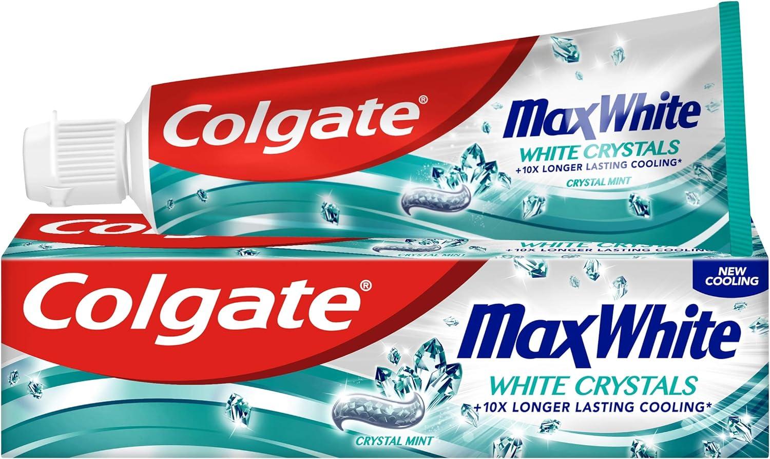 Colgate Max White Crystals Whitening Toothpaste 75ml - Pack of 1 ...