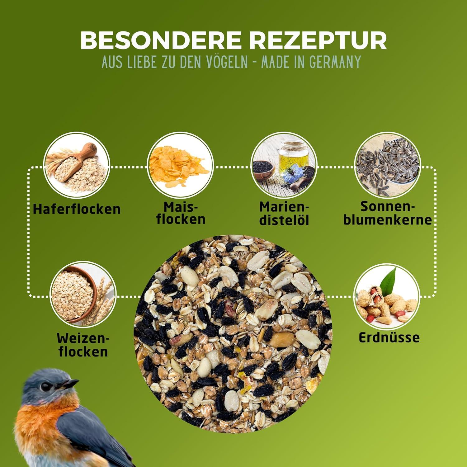 Eggersmann Volaris Bird Food 1kg - High Energy & Fat-Rich Streuk rner ...