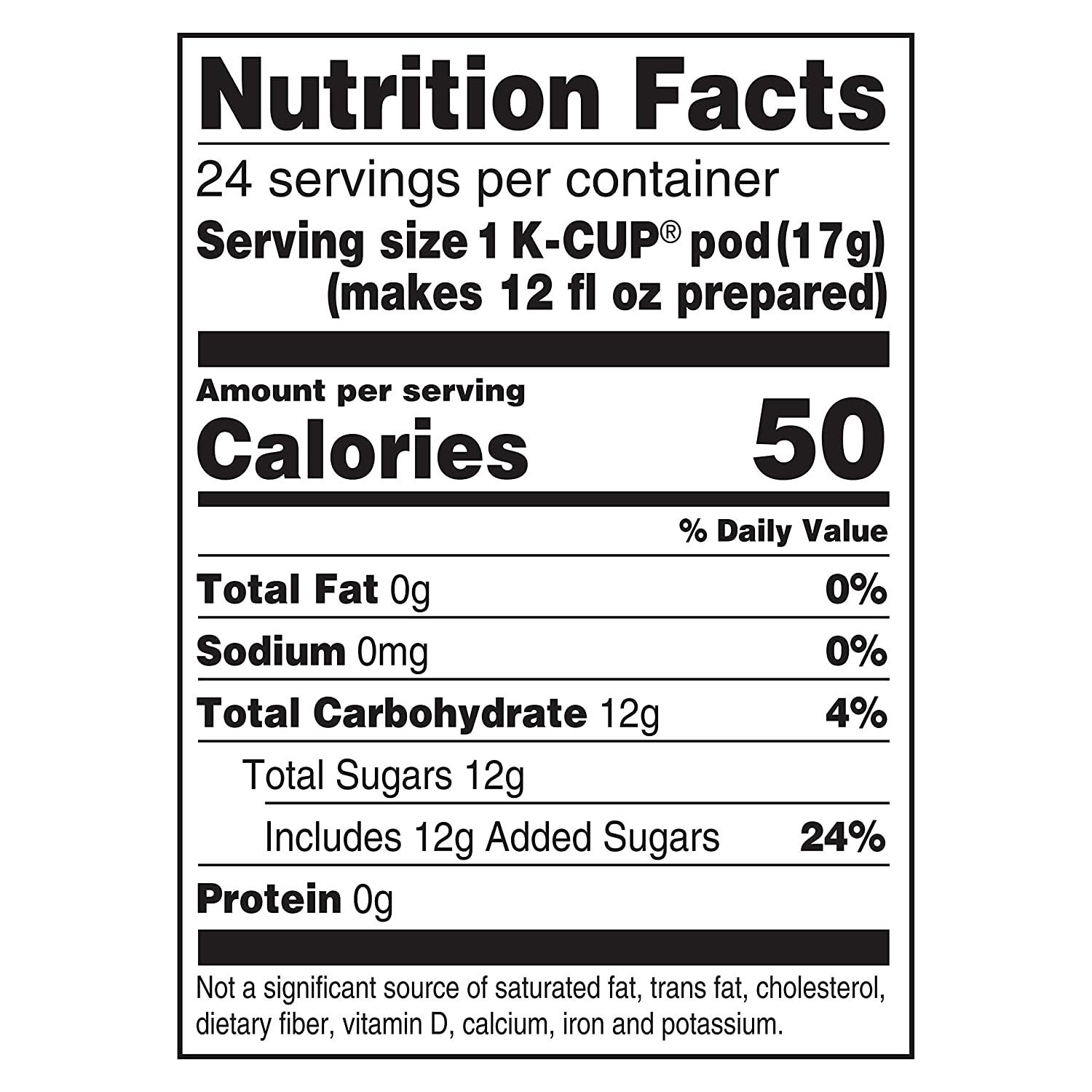 Lipton Iced Tea K-Cup Pods, Southern Sweet Black Tea, 24 Pods Refresh Sweet