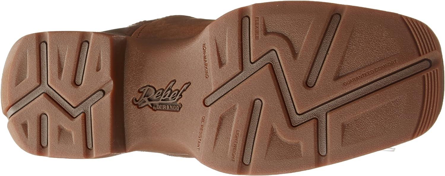 Durango Men's Rebel DB5444 Western Boot - 9 Wide Trail Brown | Buy Now ...