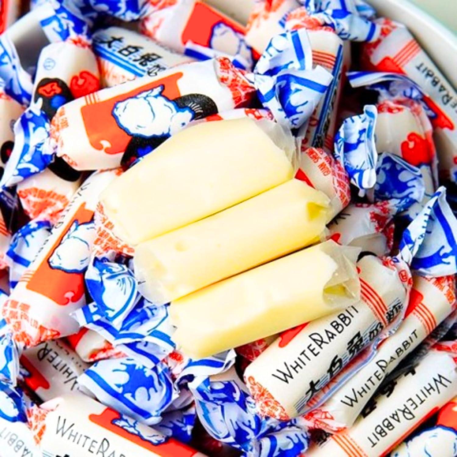 White Rabbit Milk Chinese Creamy Sweets Candy 108g (Pack of 3) | Buy ...