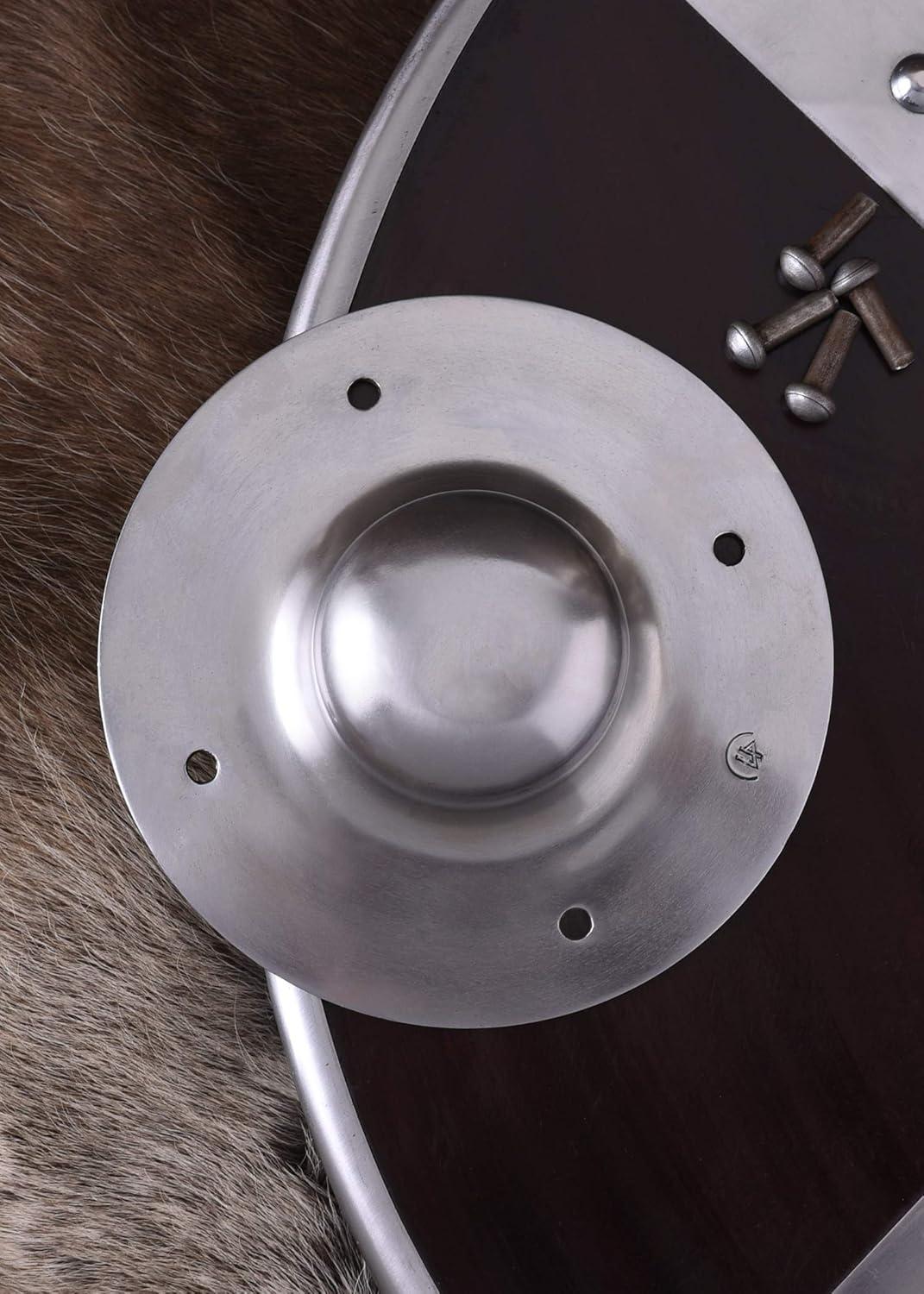 Ulfberth Viking Shield Boss - 2mm Steel with Rivets | Authentic Norman ...