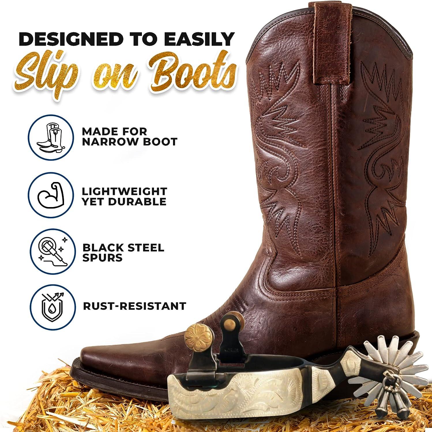 Colorado Saddlery Women's Cutter Engraved Boots Spur - Set of 2 | Buy ...