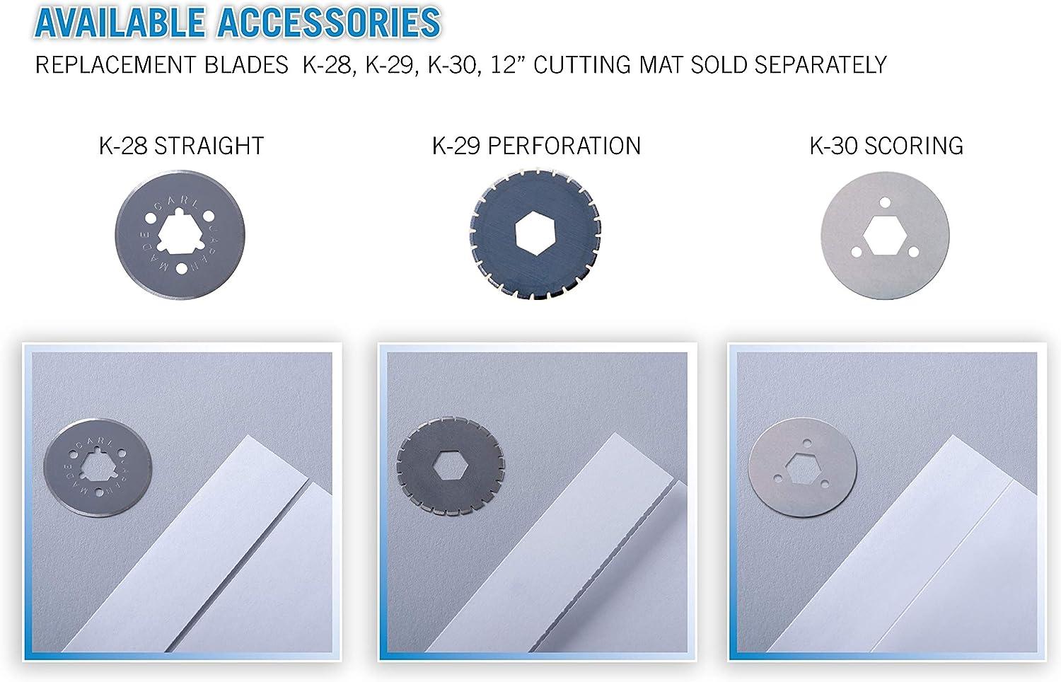 CARL 12 inch DC-200N Premium Rotary Paper Trimmer Metal Base 15 Sheet ...