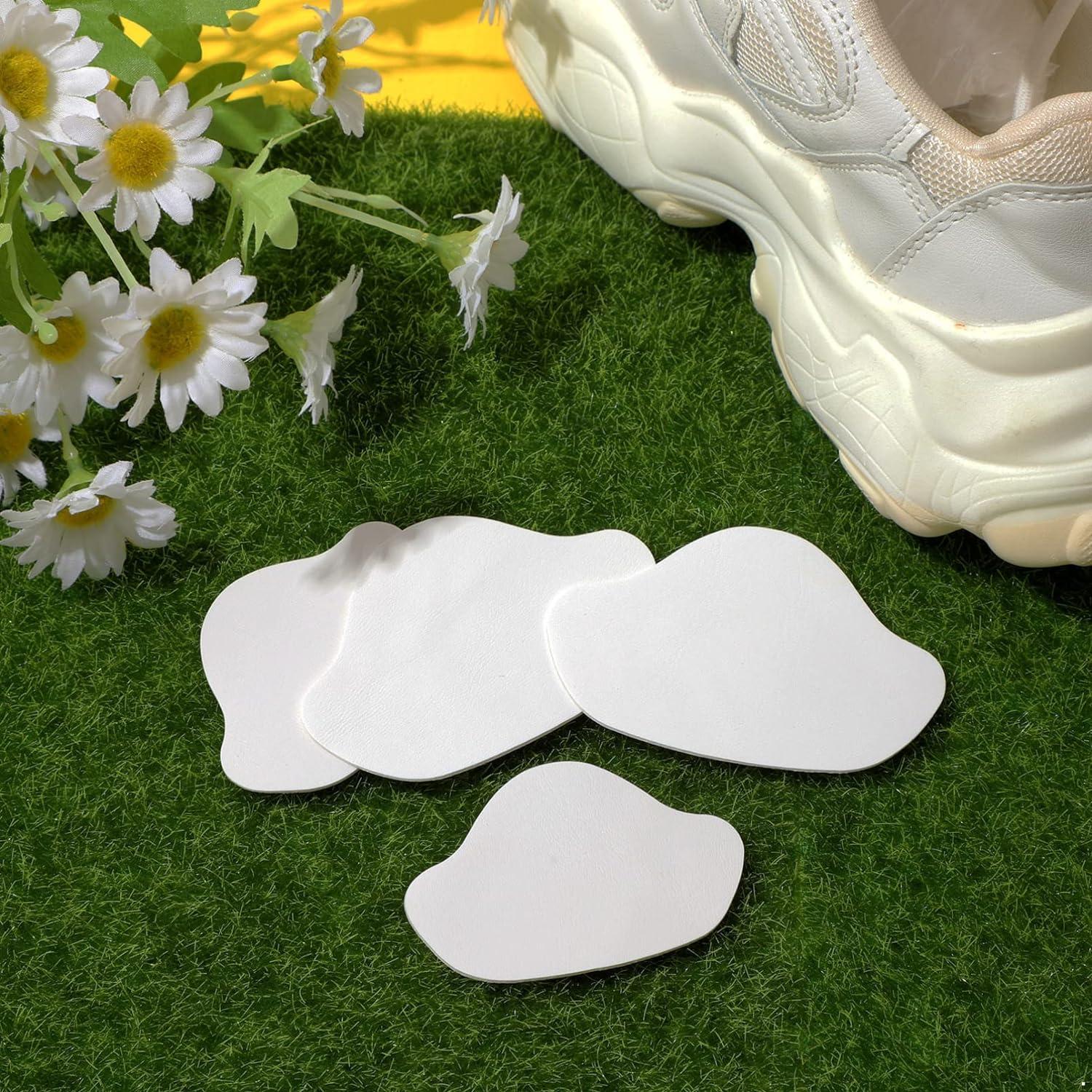 inhzoy 4/6Pcs Shoe Heel Repair Patch Self Adhesive Shoehole Prevention ...