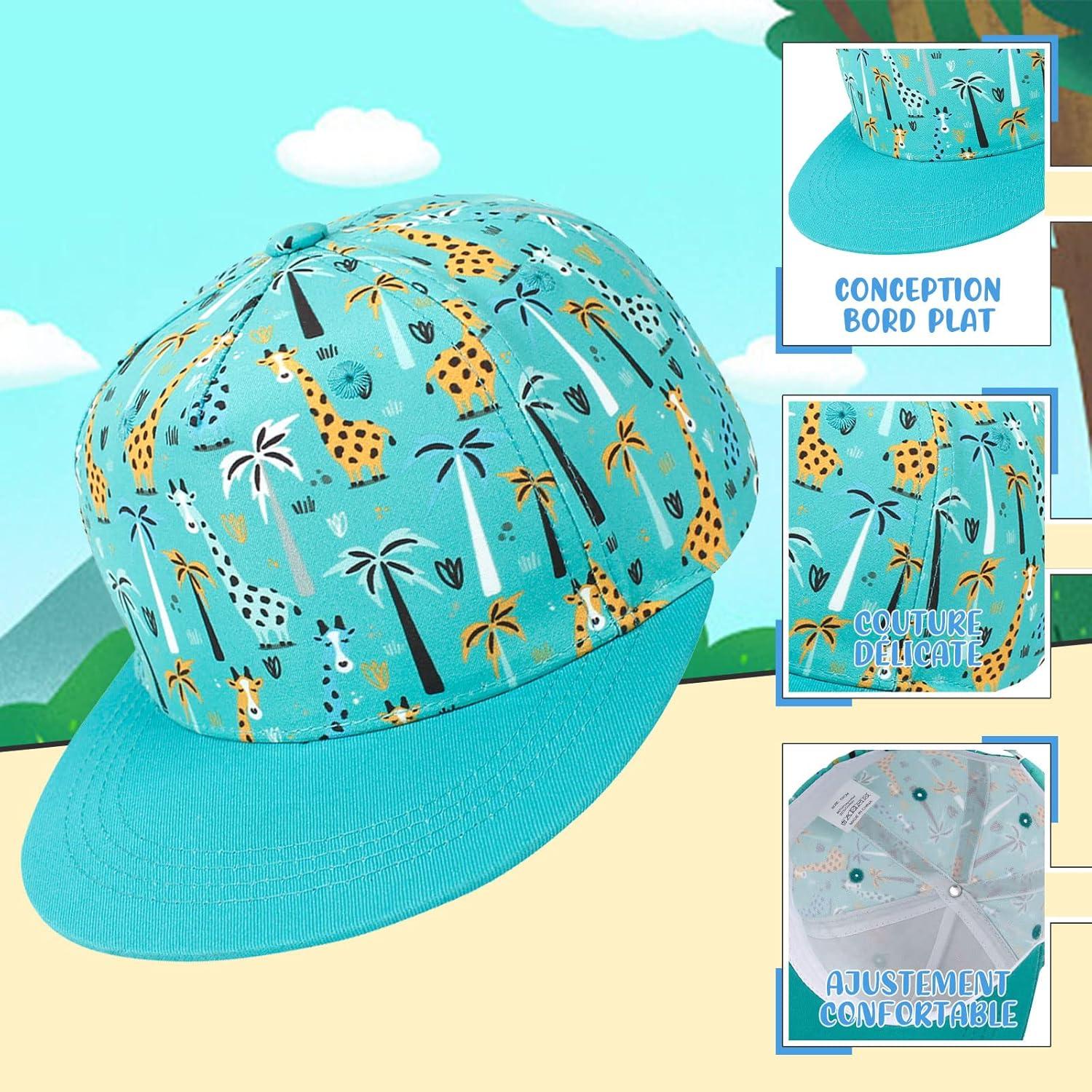 Seyufn Children's Baseball Cap - Cute Giraffe Pattern for Boys & Girls ...