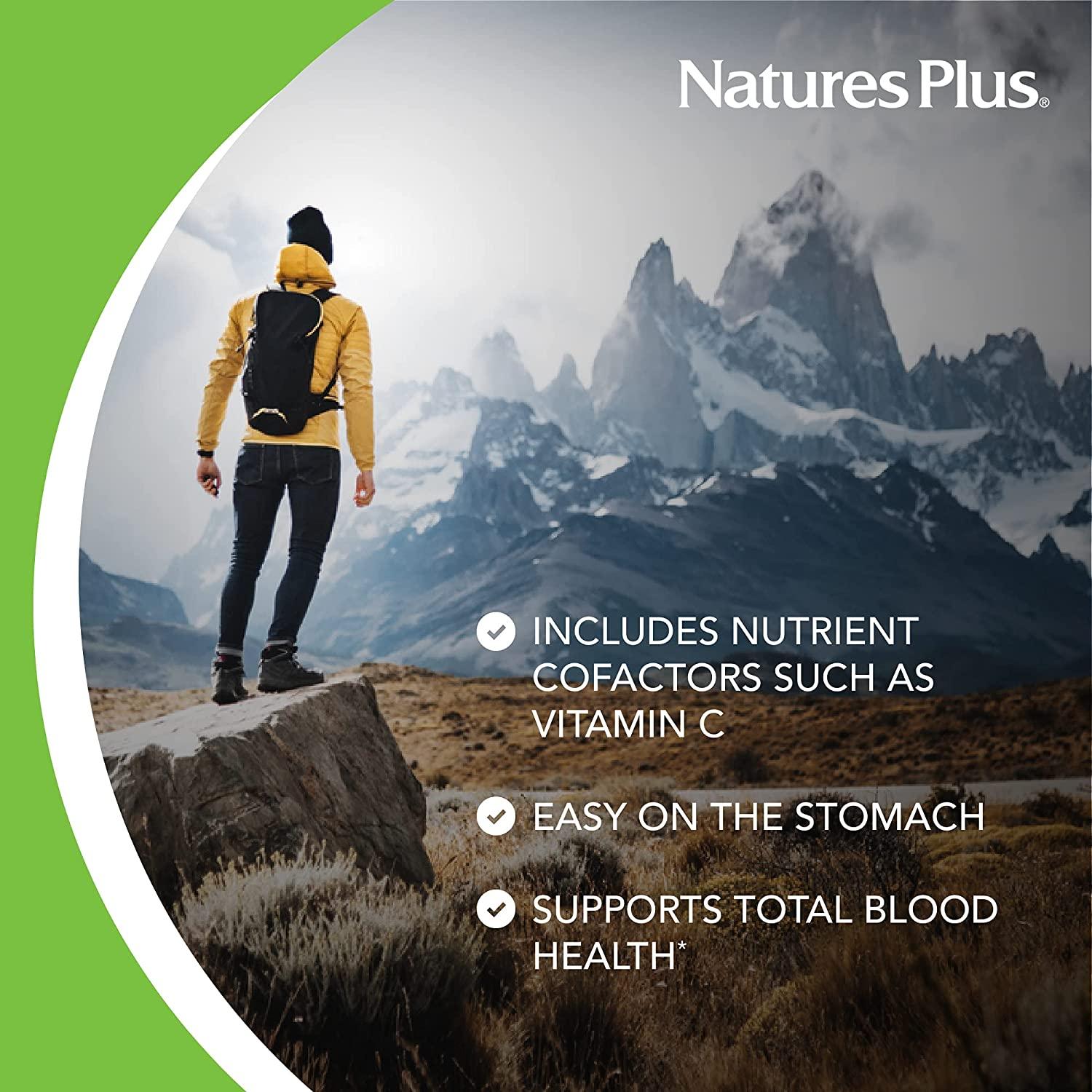 Nature's Plus Hema-Plex Capsules - 60 Fast-Acting Vegetarian ...