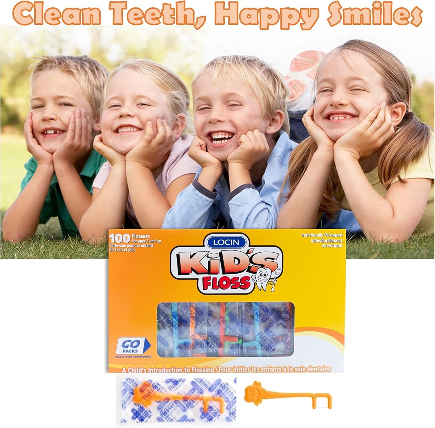 Kids Floss - 200 Individually Wrapped Kids Flossers. | Buy Now with ...