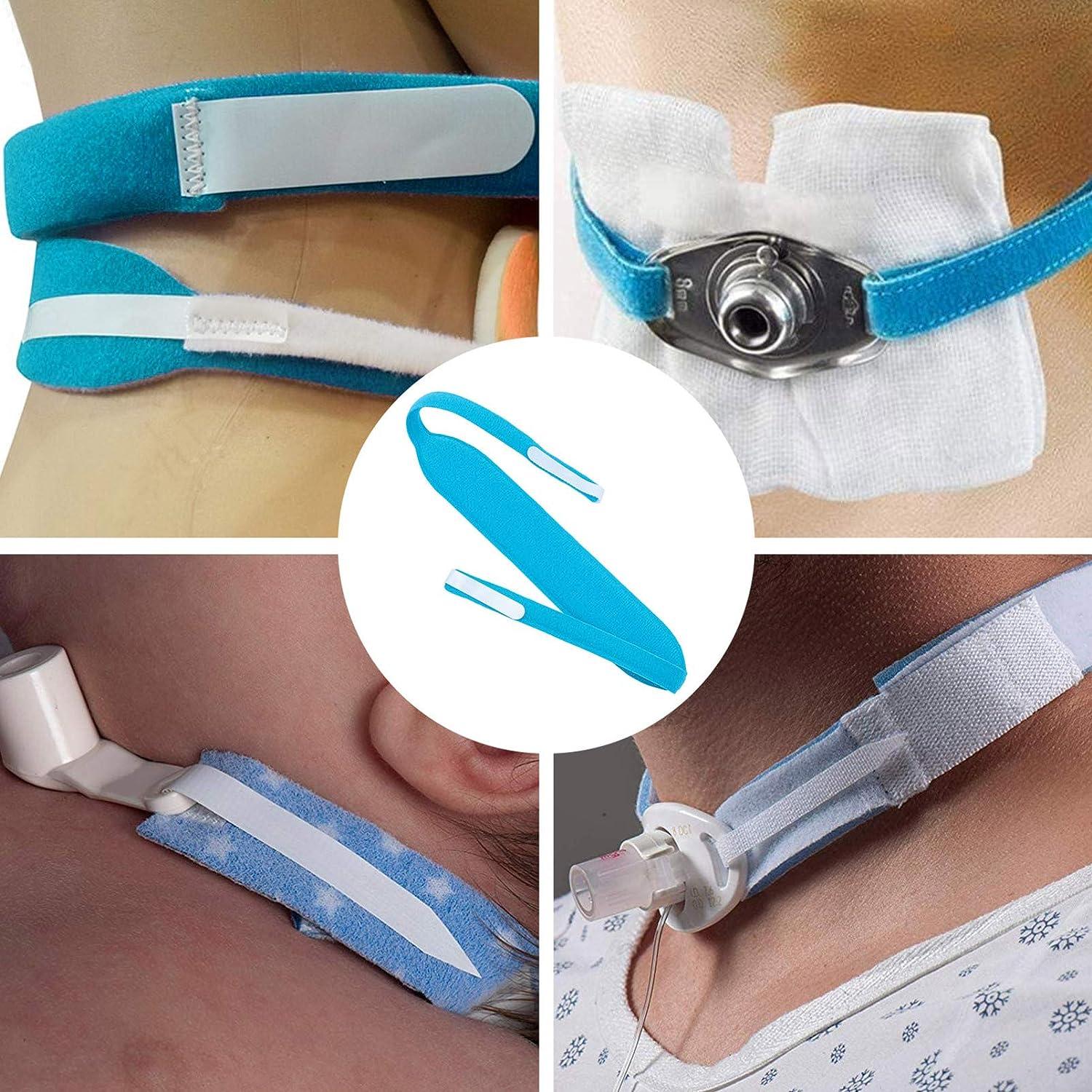 EXCEART Foam Trach Ties - Soft & Flexible Tracheostomy Tube Holder for ...