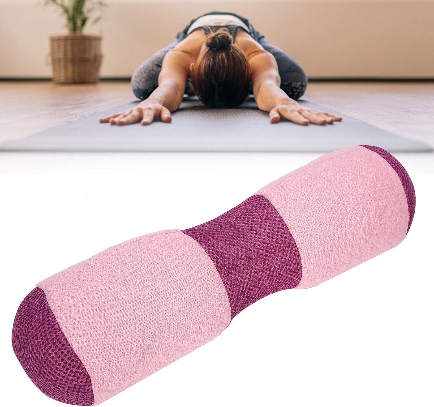 Yoga-Waisted Memory Foam Pillow for Lumbar Support | Back Stretch ...