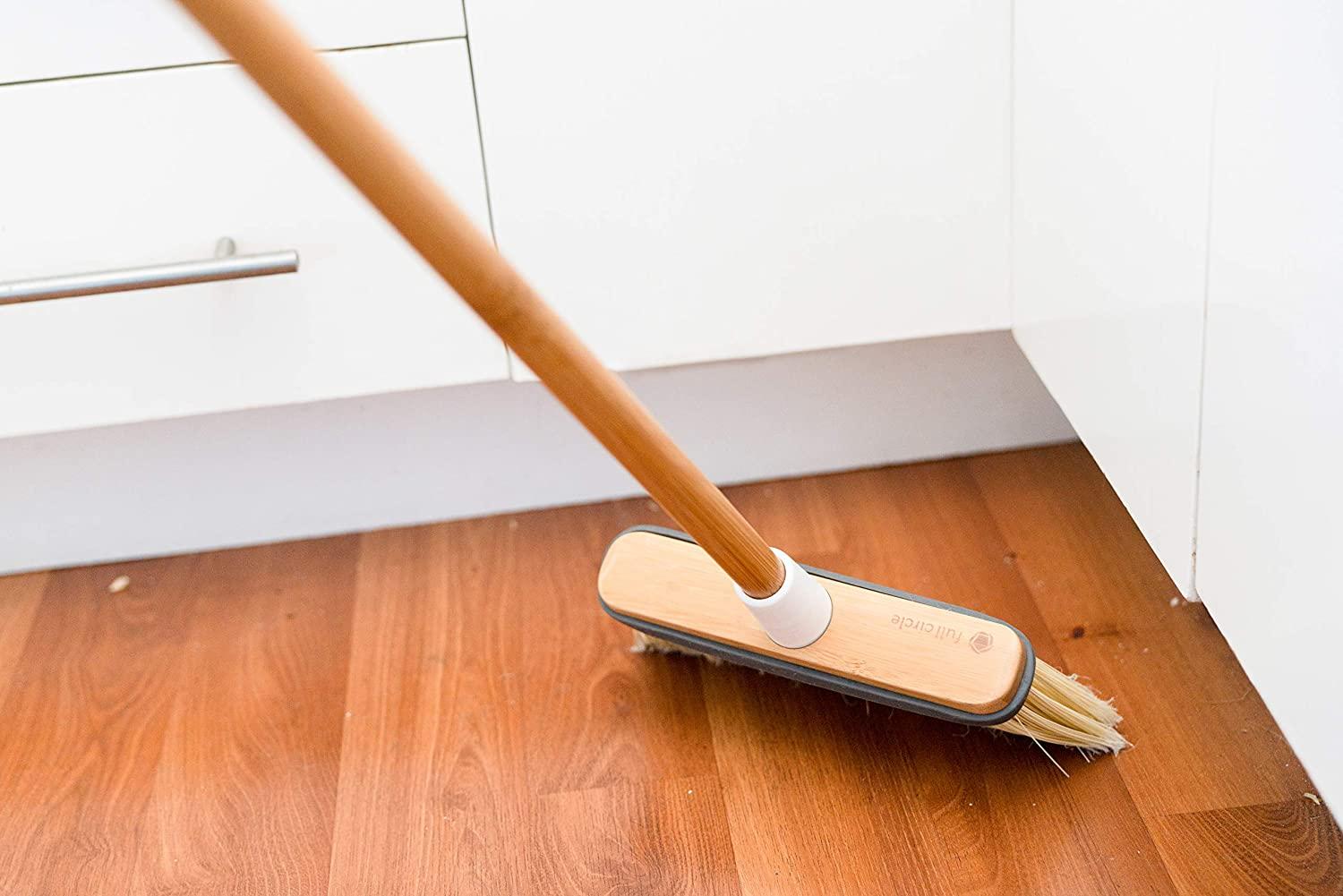 SOMA Circle Clean Sweep Broom - Eco-Friendly Home Cleaning Tool - Green ...