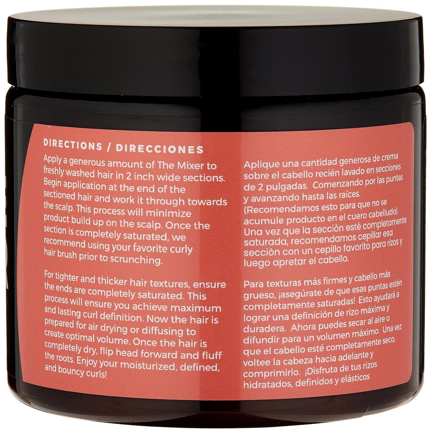 The Curl Factor The Mixer: 16 oz Lightweight Curl Cream Gel Cocktail ...