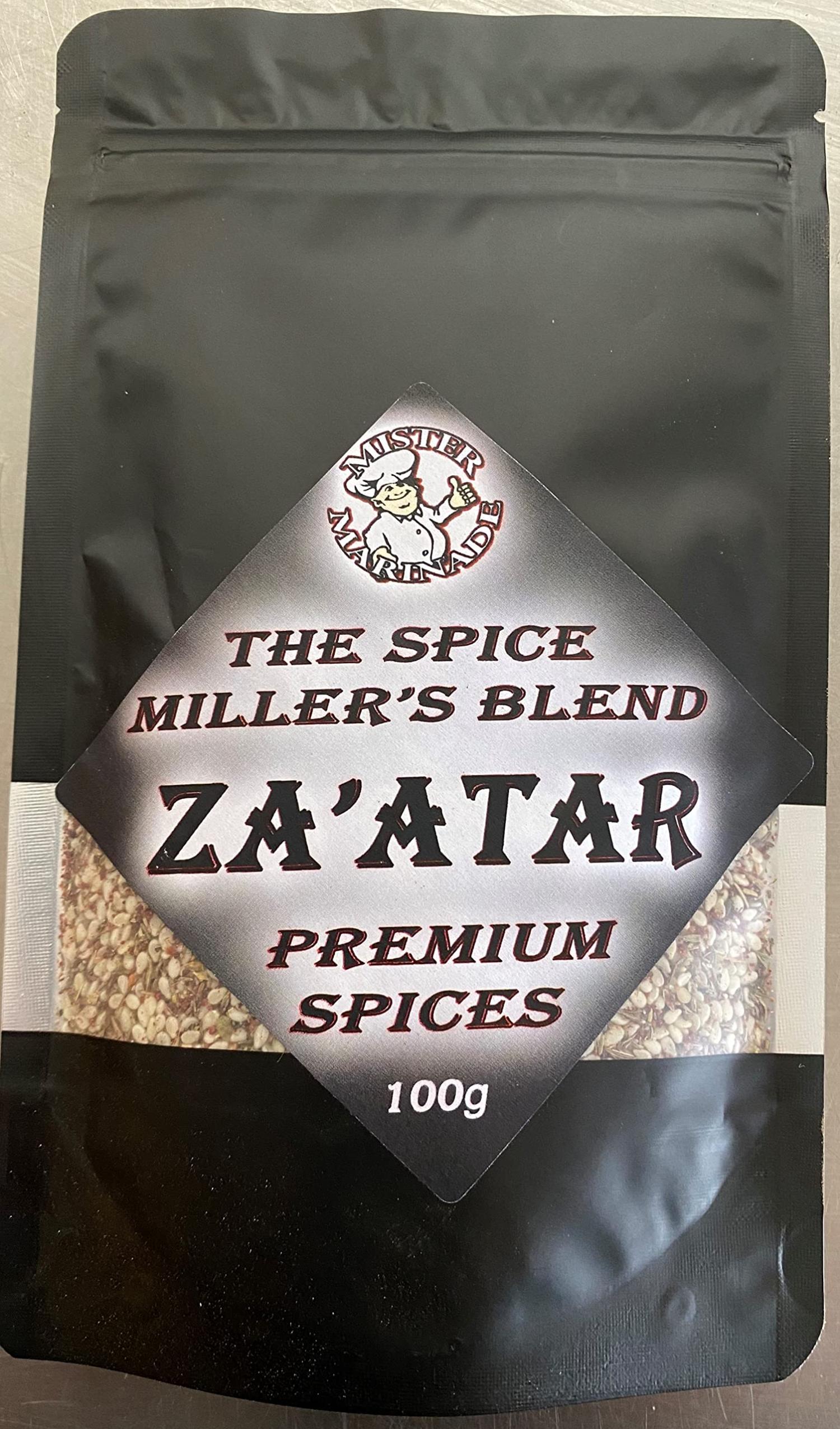 Spice Millers Blend Za'atar 100g - Premium Artisan Spice Mix, Syn Free ...