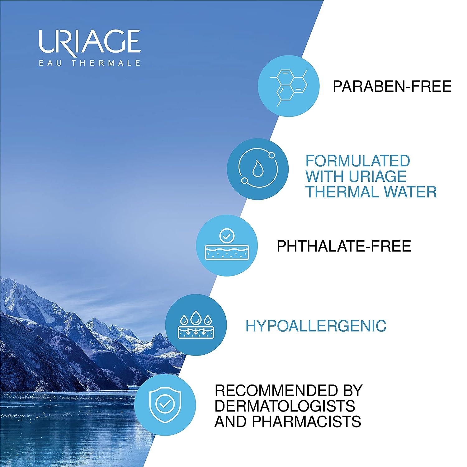Uriage Hyseac Cleansing Gel 17 Fl Oz | Gentle Face & Body Wash for Oily ...