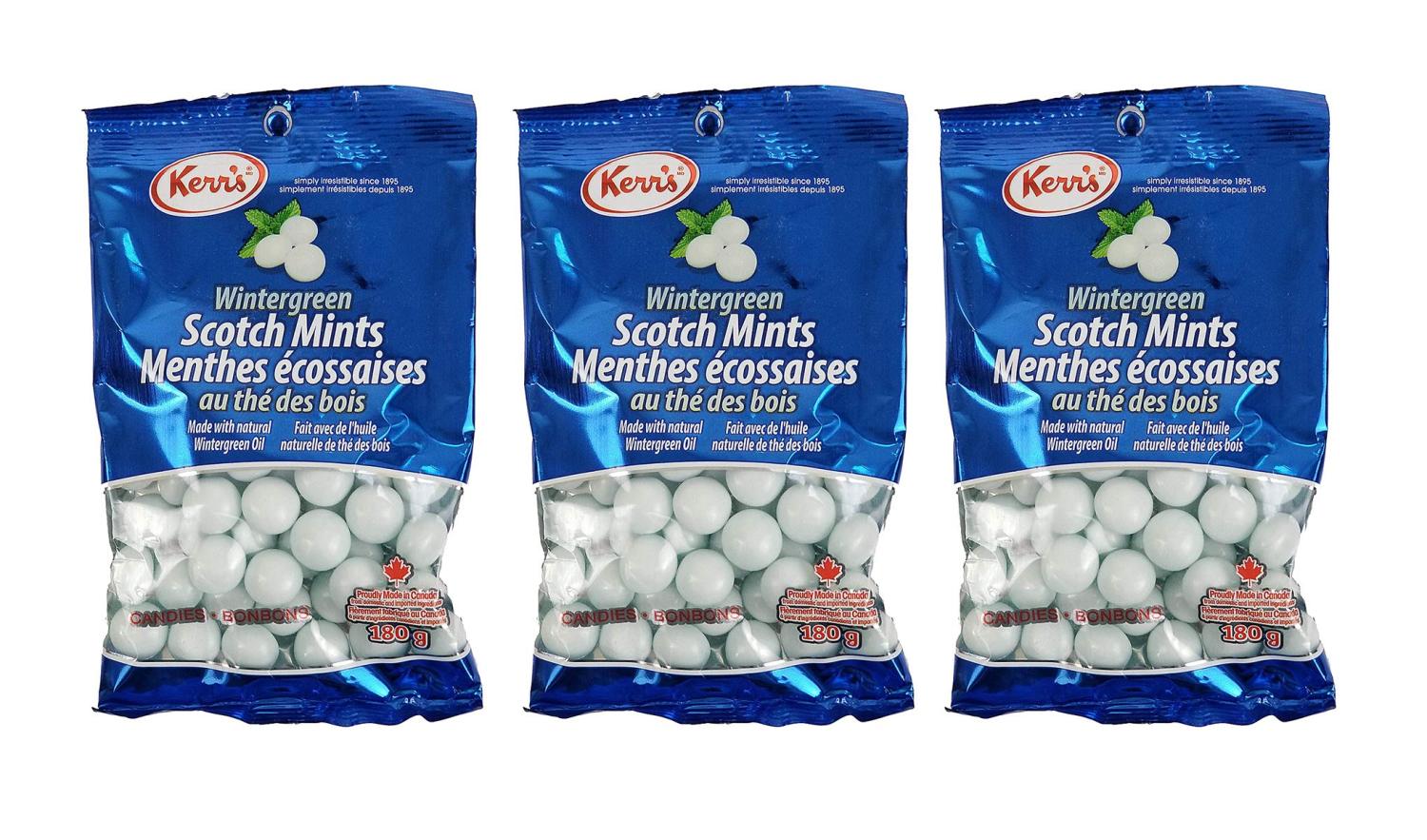Kerr's Wintergreen Scotch Mints - 3 Pack Net Weight 540 Grams | Buy Now ...