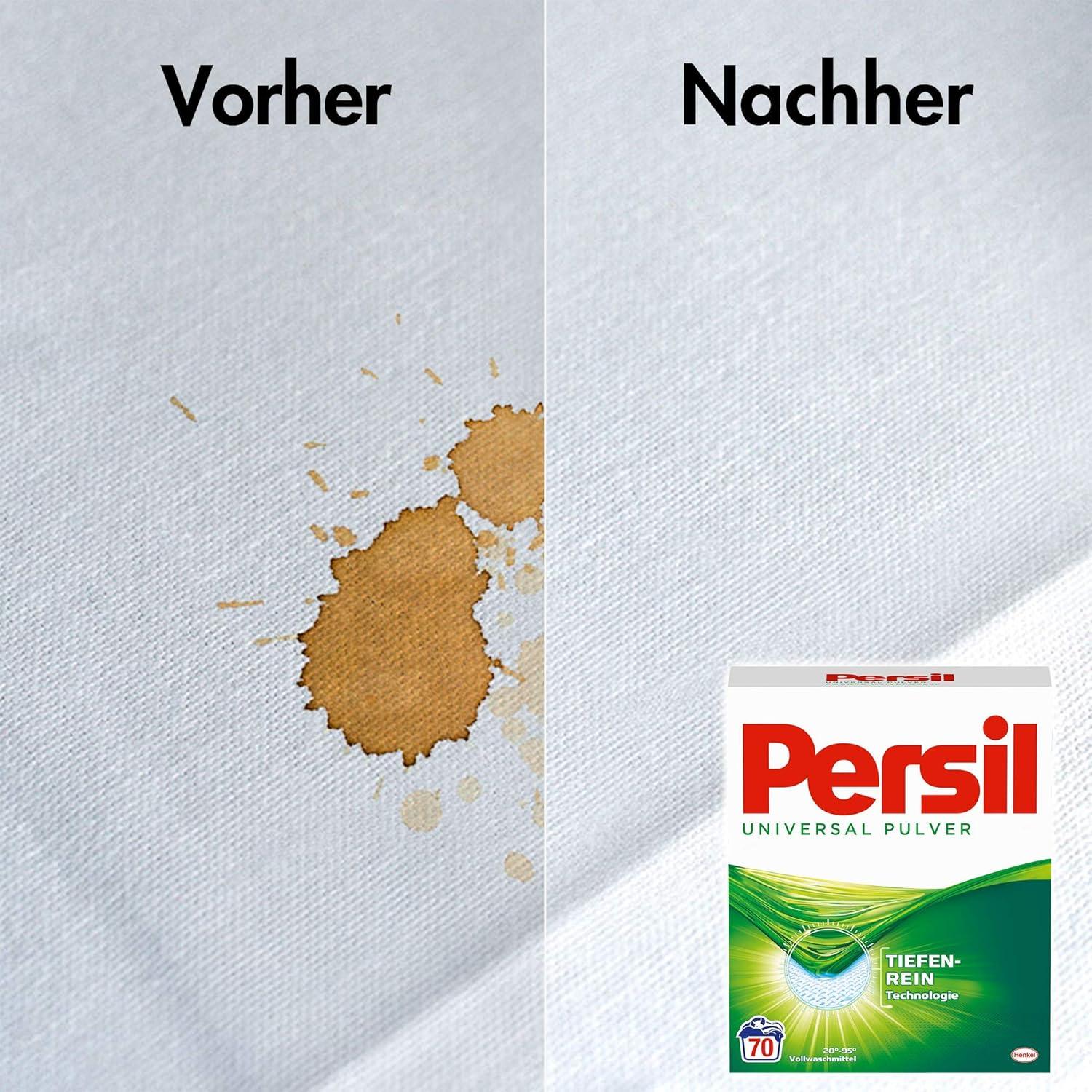Persil Universal Powder Detergent 50 Wash Loads Deep Clean Technology ...