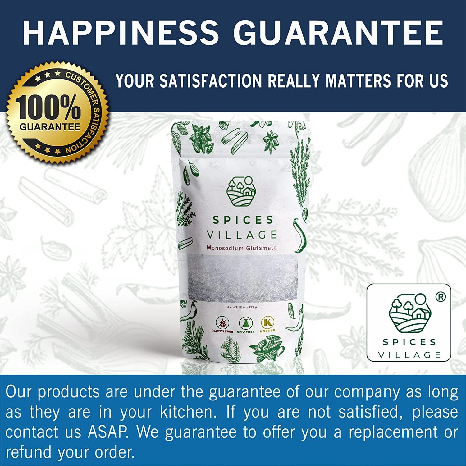 Spices Village Monosodium Glutamate 10 oz - Natural MSG Seasoning Salt ...