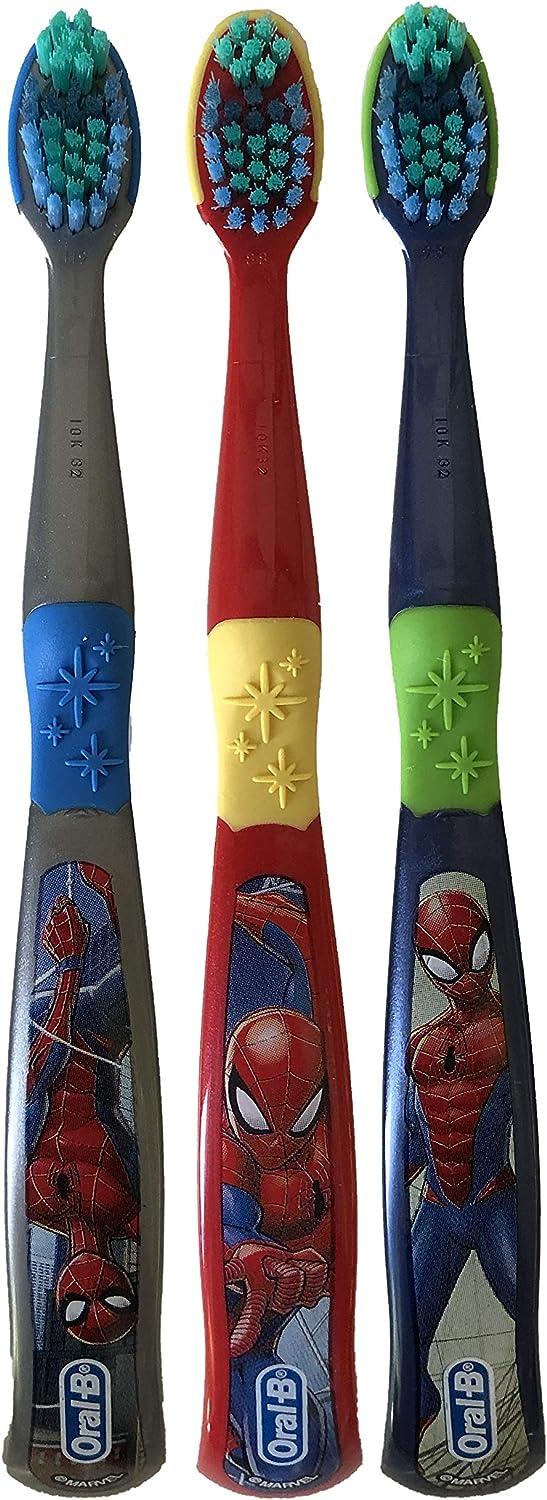 Spiderman 4-Piece Toothbrush Set with Timer, Mouthwash Cup, Gift Bag ...