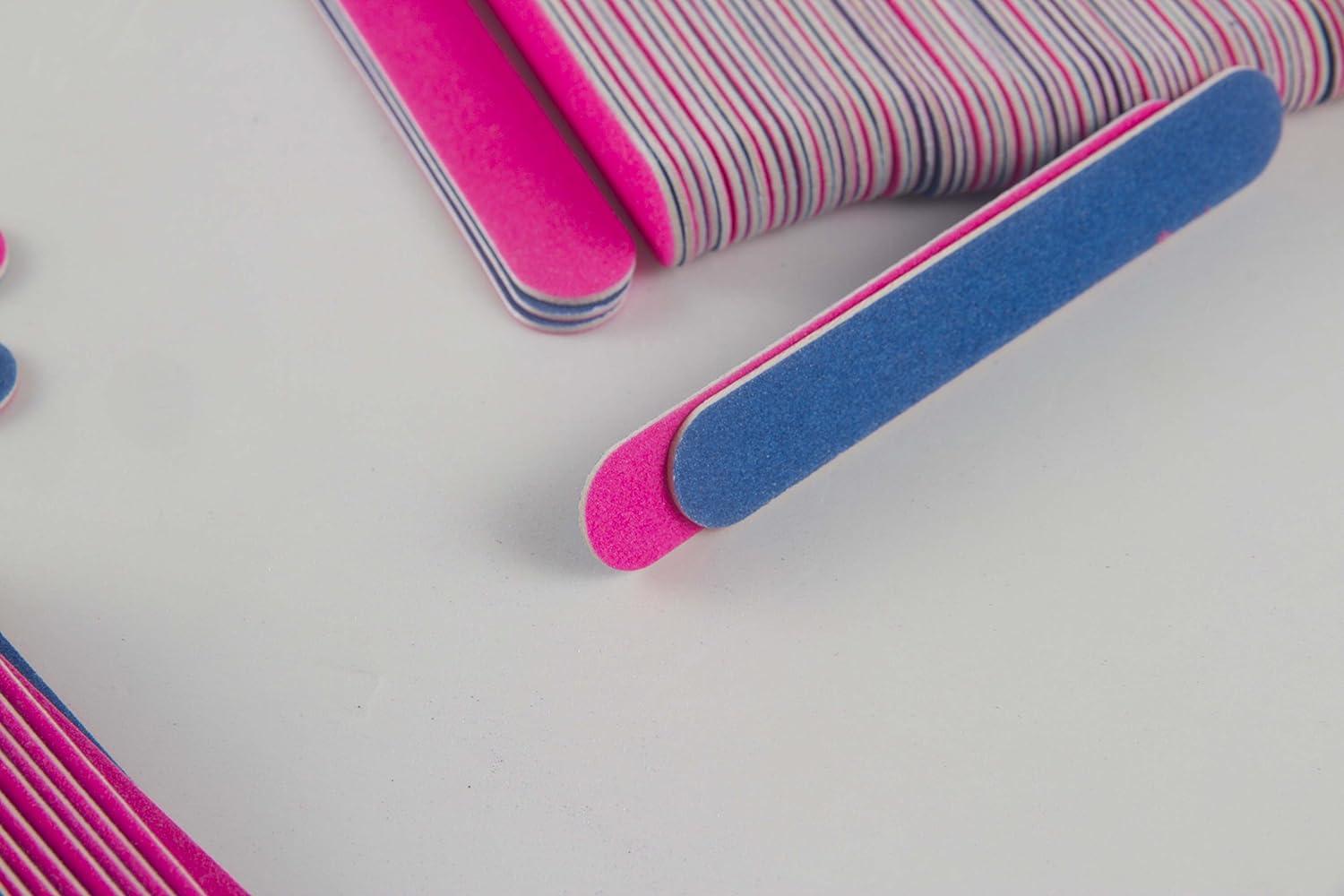 300 Pack Disposable Nail Files Double Sided Emery Boards by Waloden ...