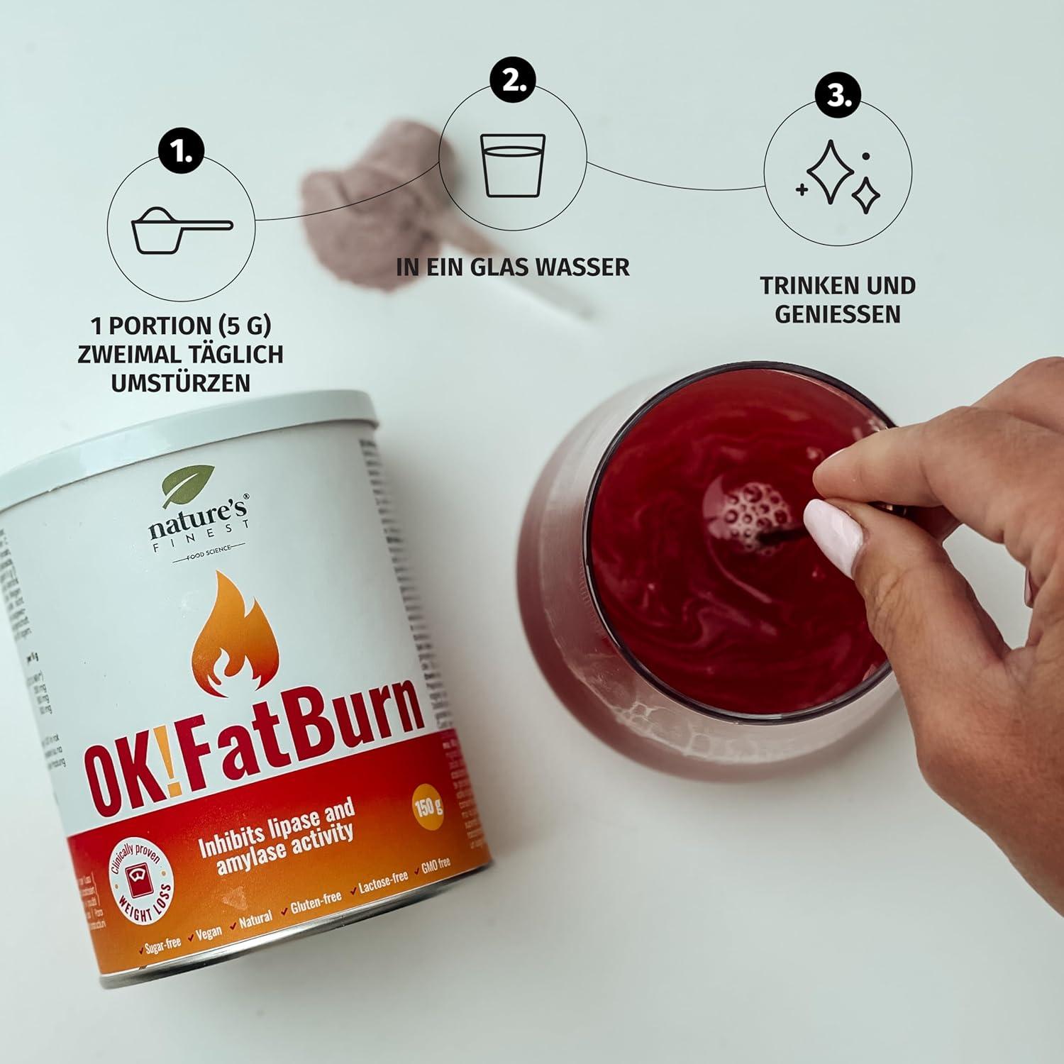 Nature's Finest by Nutrisslim Ok! Fatburn - Gluten-Free Carb Blocker ...