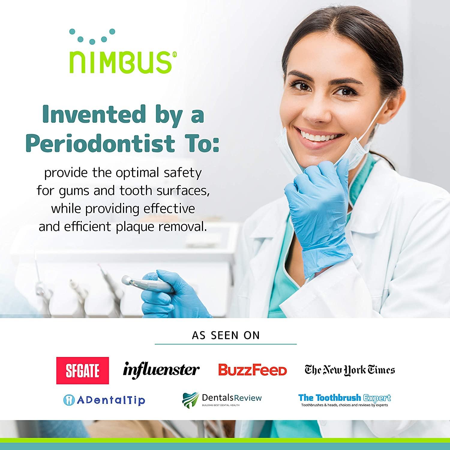 Nimbus Extra Soft Toothbrushes (Compact Size Head) - Periodontist ...