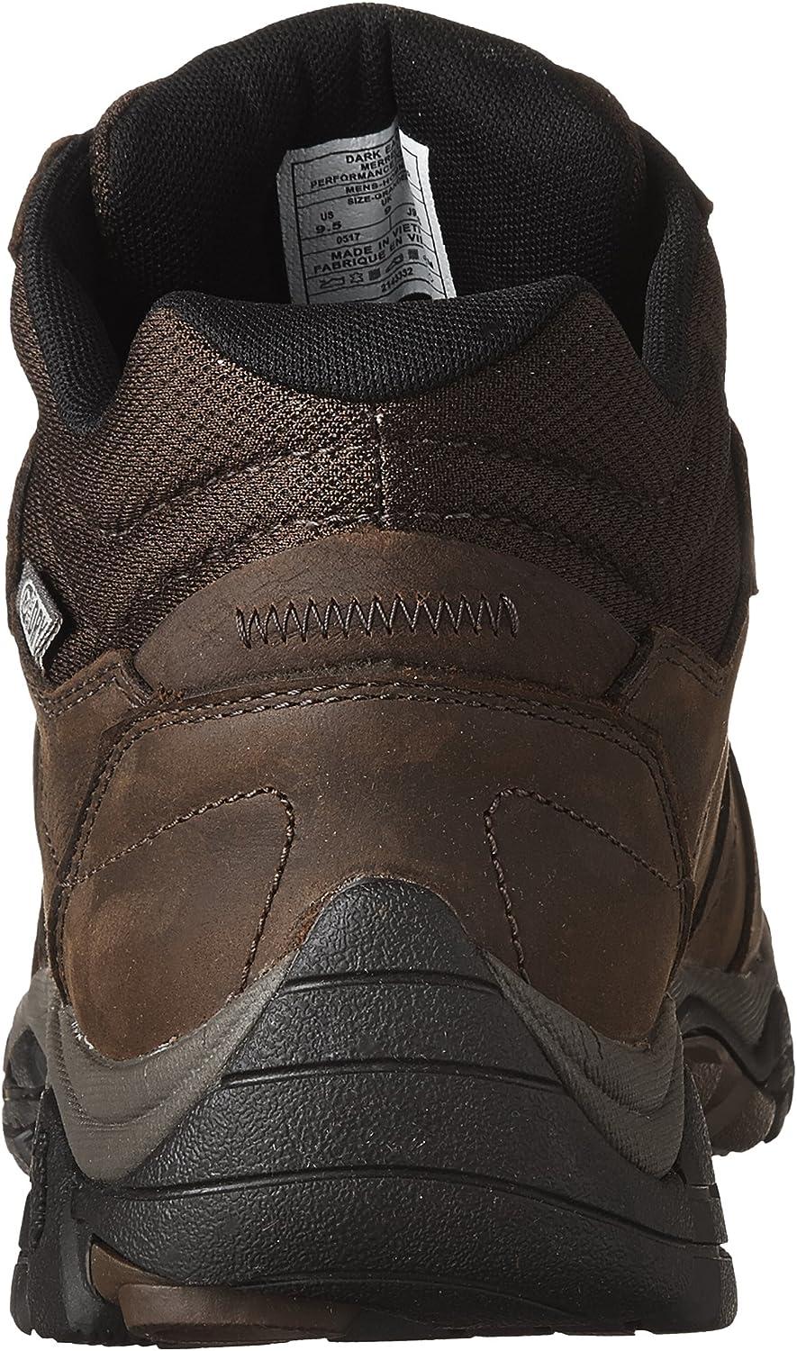 Merrell Men's Moab Adventure Mid Waterproof Hiking Boot 11 - Dark Earth ...