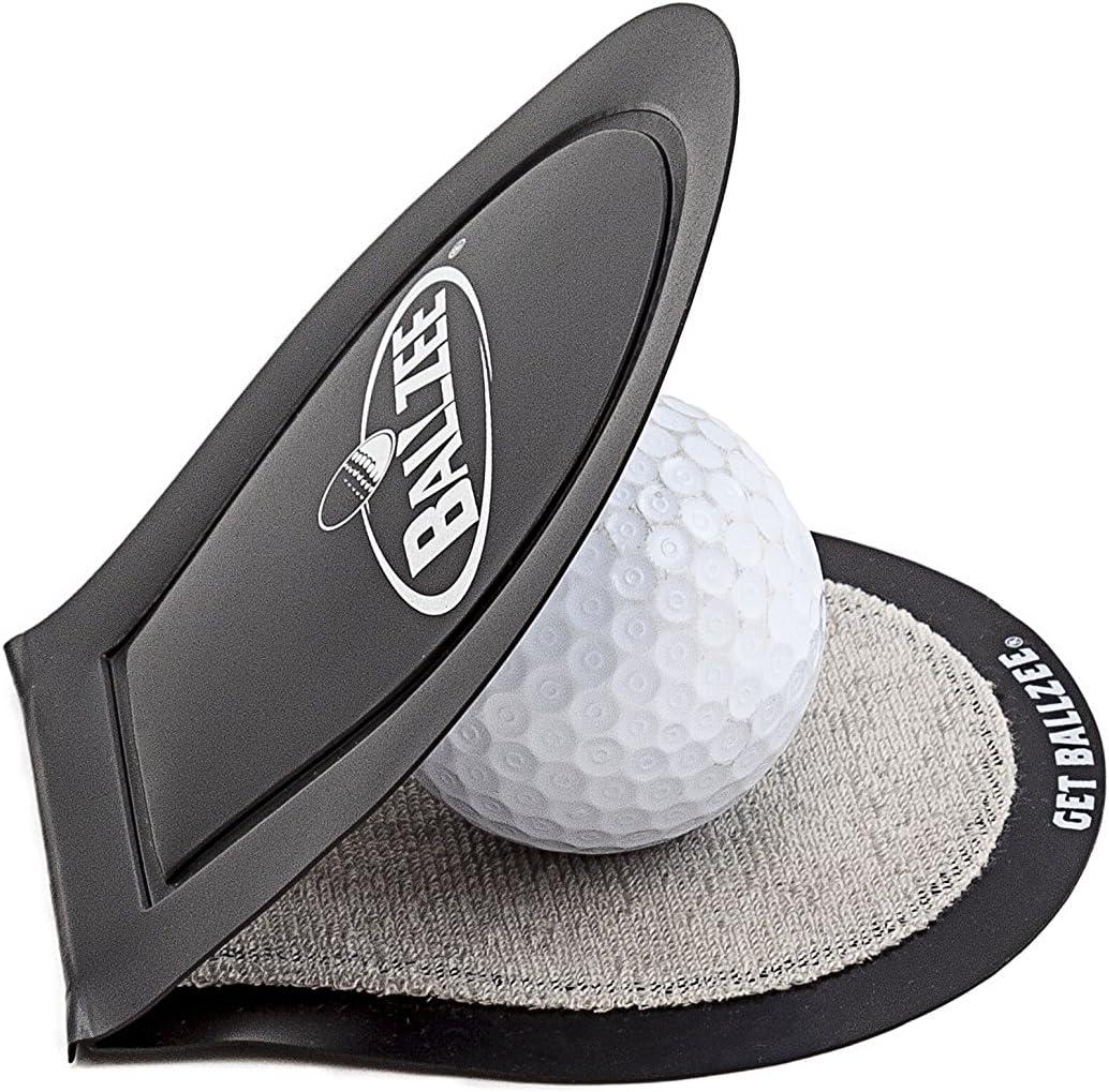 Ballzee Pocket Ball Towel 2 Pack - Silver: Convenient Golf Accessory ...