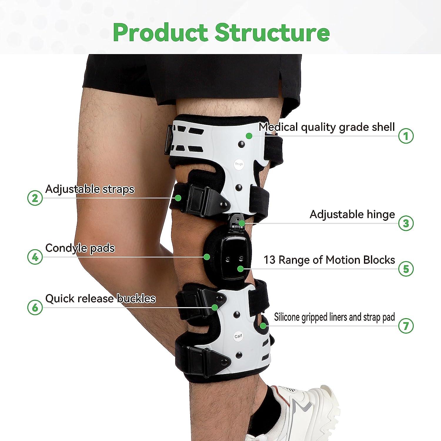 Orthomen OA Unloader Knee Brace - Support for Arthritis Pain ...