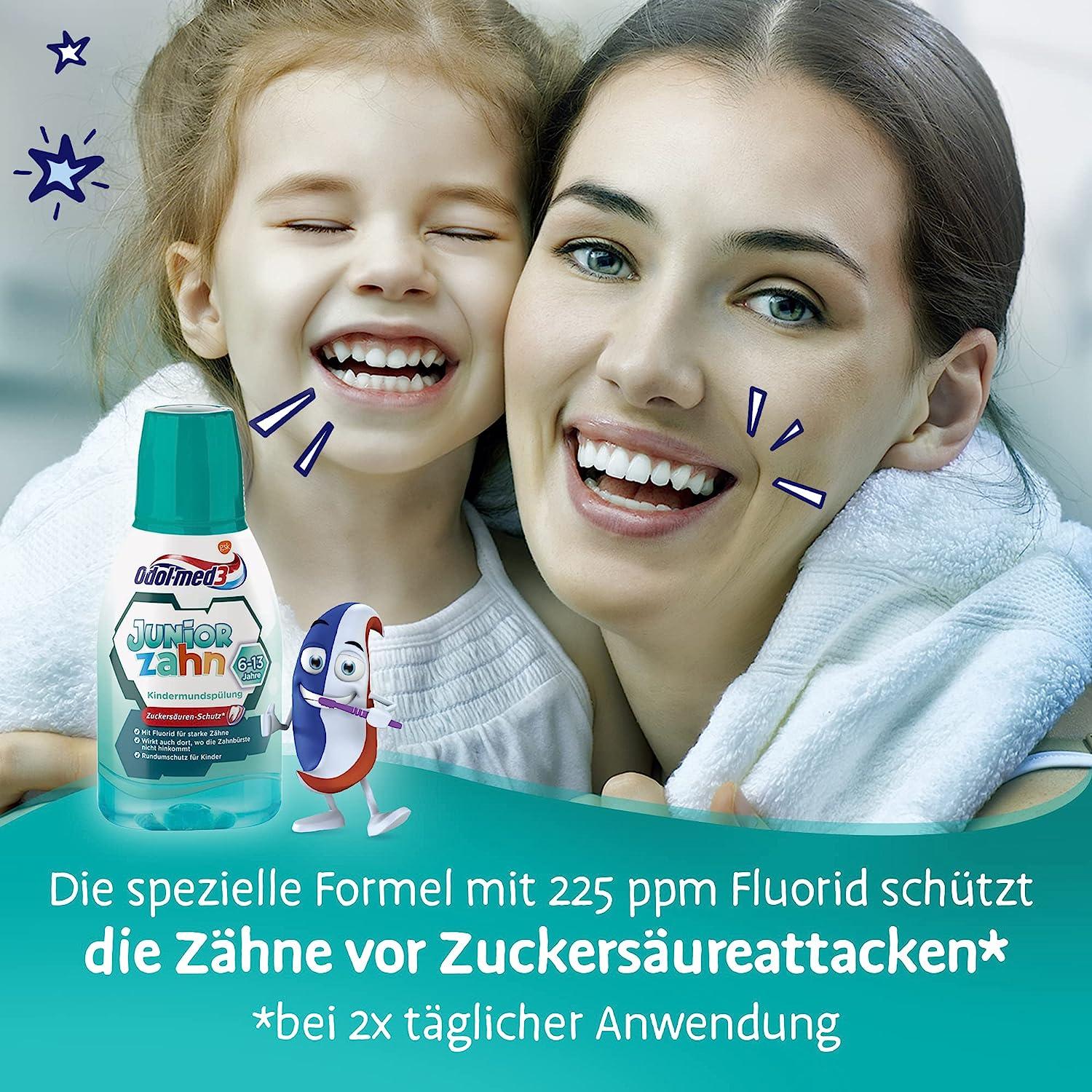 Odol-med3 Junior Tooth 300ml - Gentle and Effective Kids Toothpaste ...