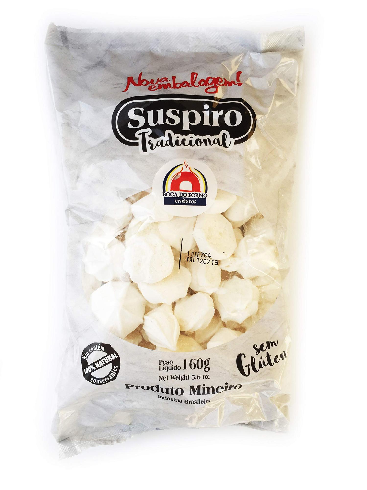 Delicious Suspiro Boca do Forno Meringue Cookies 160g - Pack of 6 | Buy ...