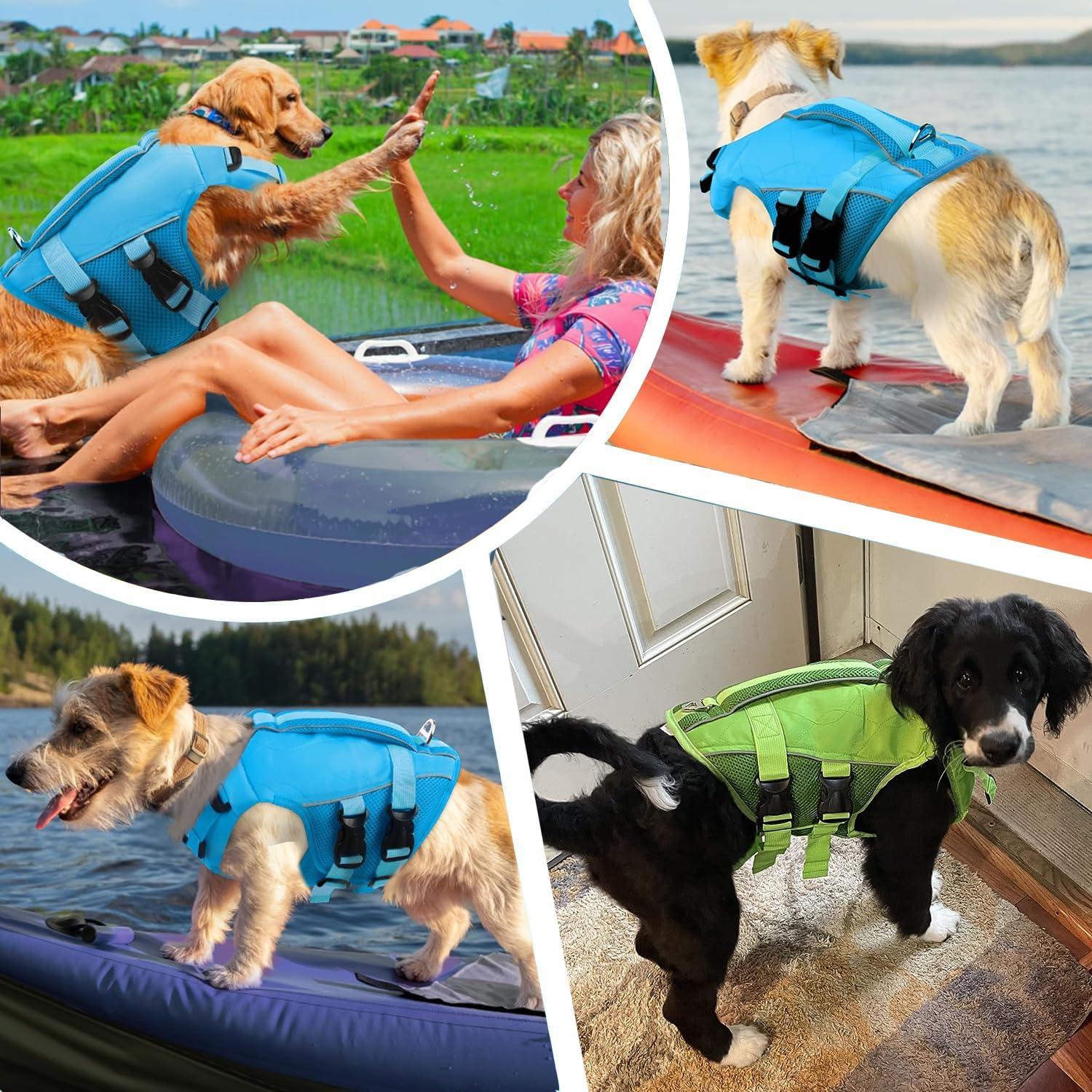 Convinit Dog Life Jacket - Adjustable Reflective & Durable for Small ...