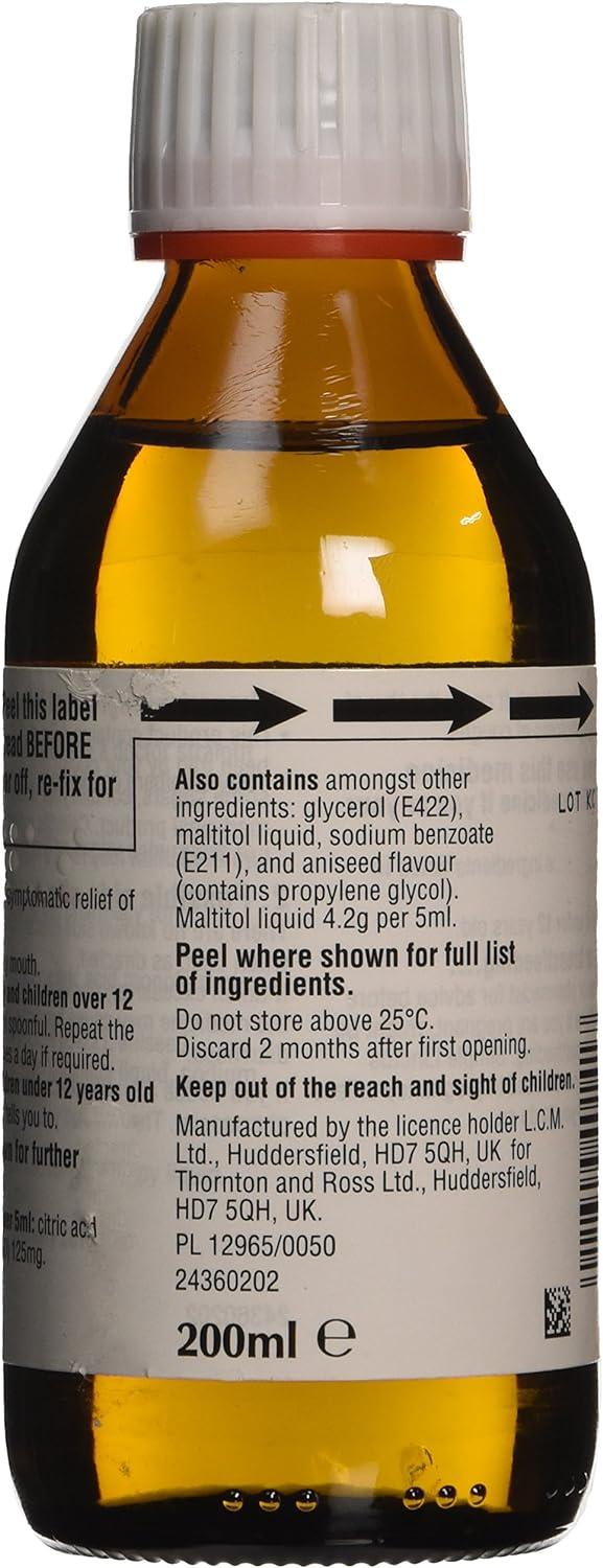 Care Sugar Free Simple Linctus 200ml - Soothing Cough Relief | Buy Now ...