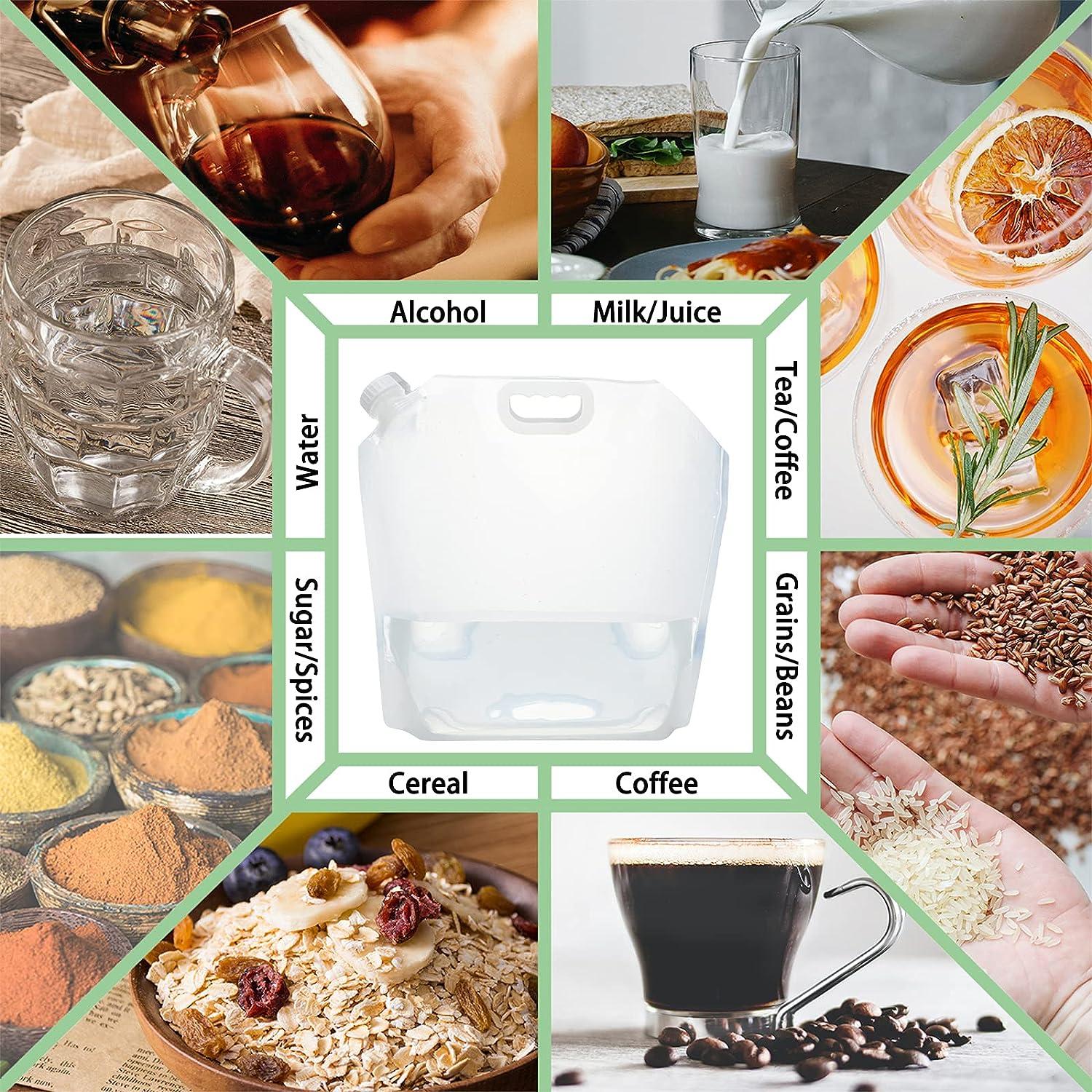 20.8 Gallon Water Storage Containers - Foldable BPA-Free Bags - 8PCS 2. ...