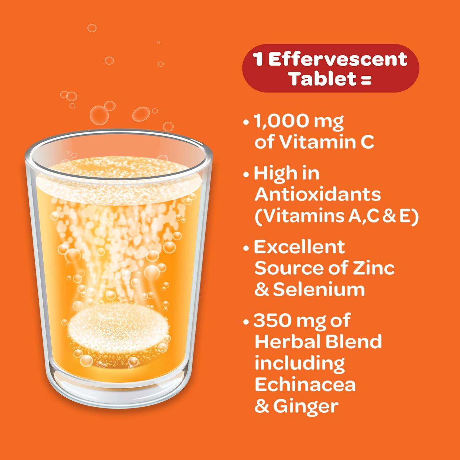 Airborne Orange Effervescent Health Formula Tablets - 10 Count | Buy ...