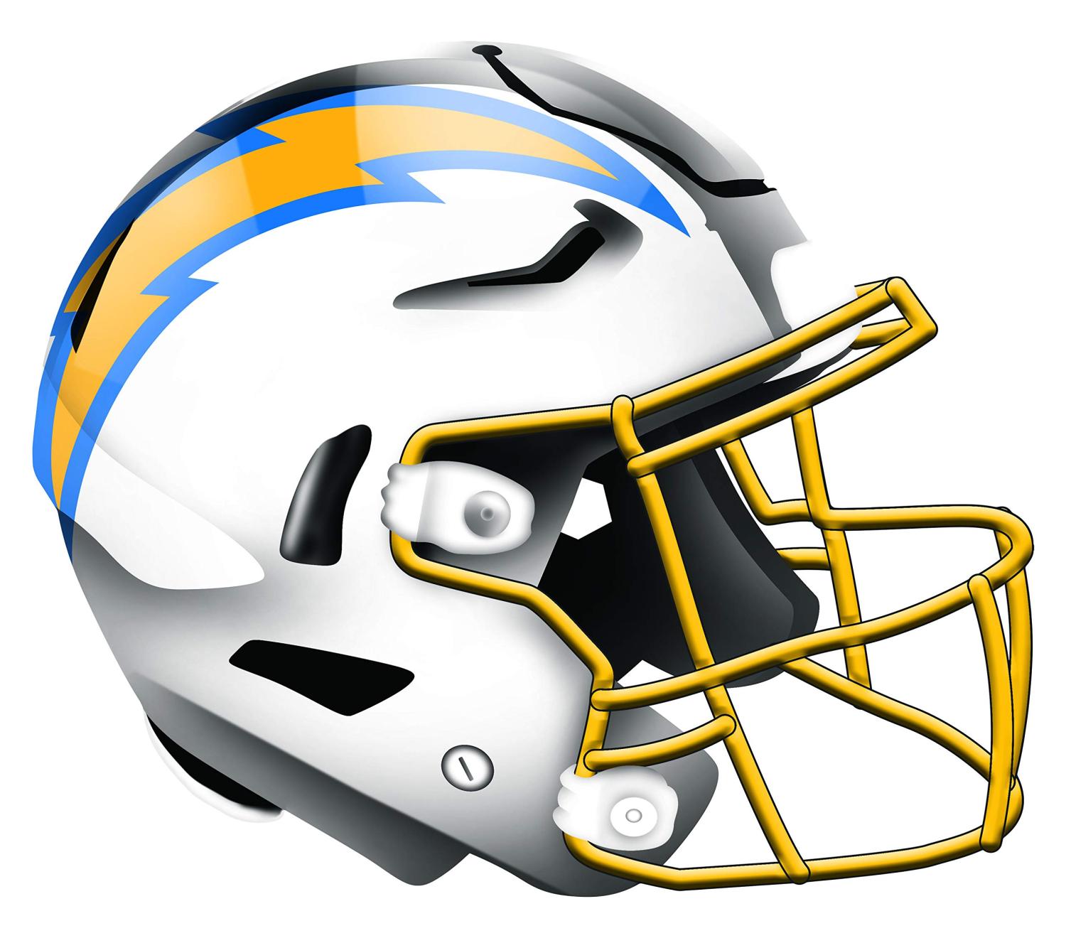 NFL San Diego Chargers 12 Los Angeles Chargers Authentic Helmet - Team ...