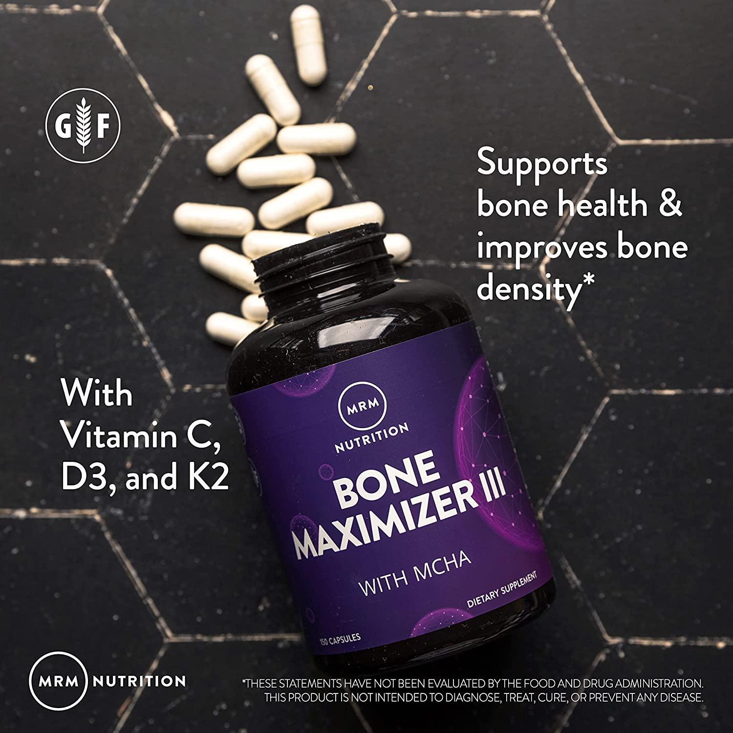 MRM Bone Maximizer III - 150 Capsules for Optimal Bone Health | Buy Now ...