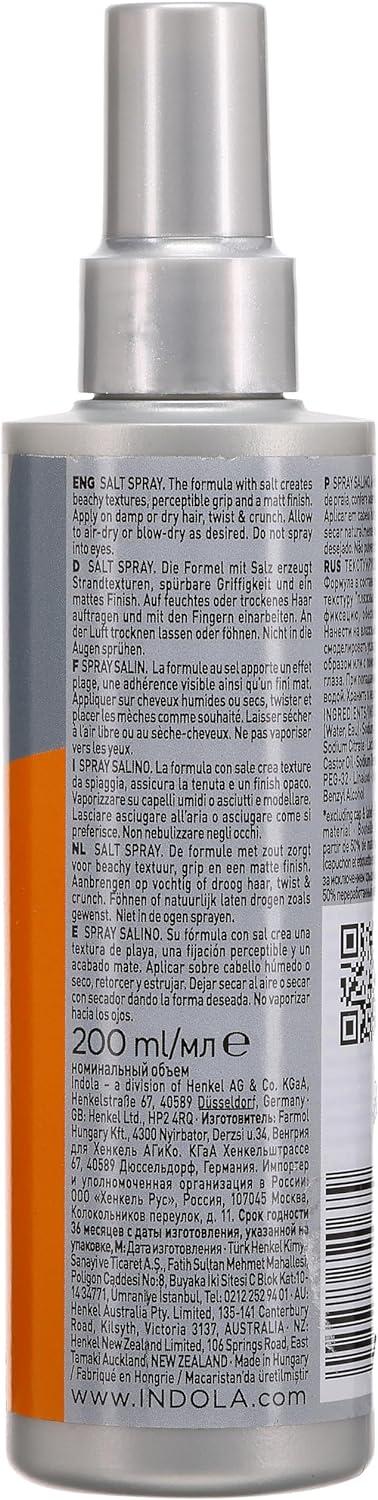 Indola Texture Salt Spray 200ml | Buy Now with Express International ...