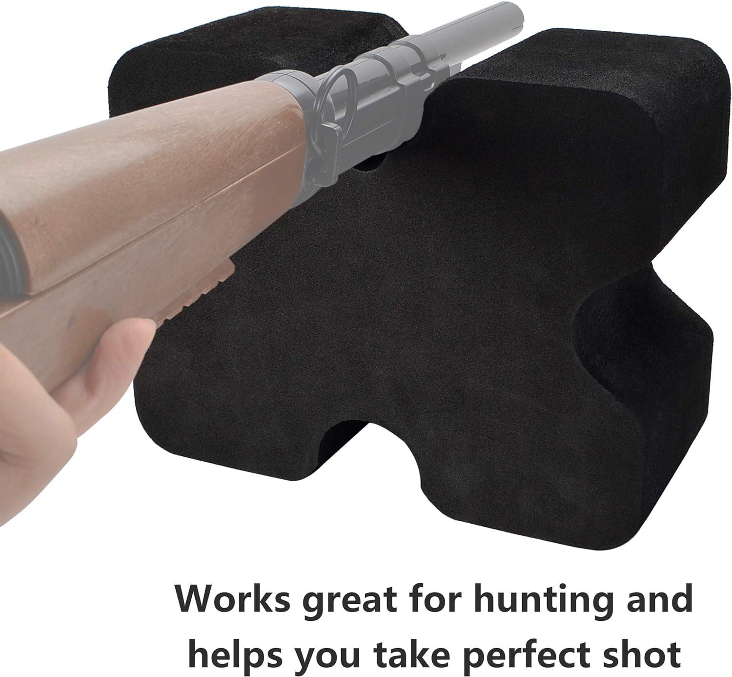 Pridefend 2 Pack Portable Shooting Rest for Rifles, Pistols, and ...